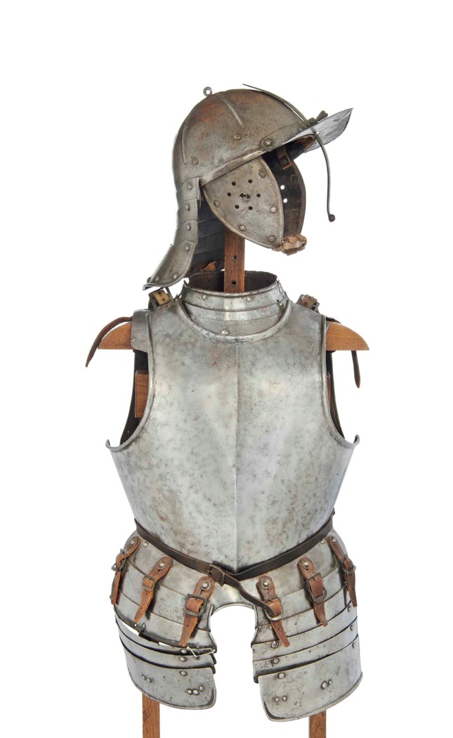 A COMPOSITE HALF-ARMOUR, COMPREHENSIVELY SECOND QUARTER OF THE 17TH ...