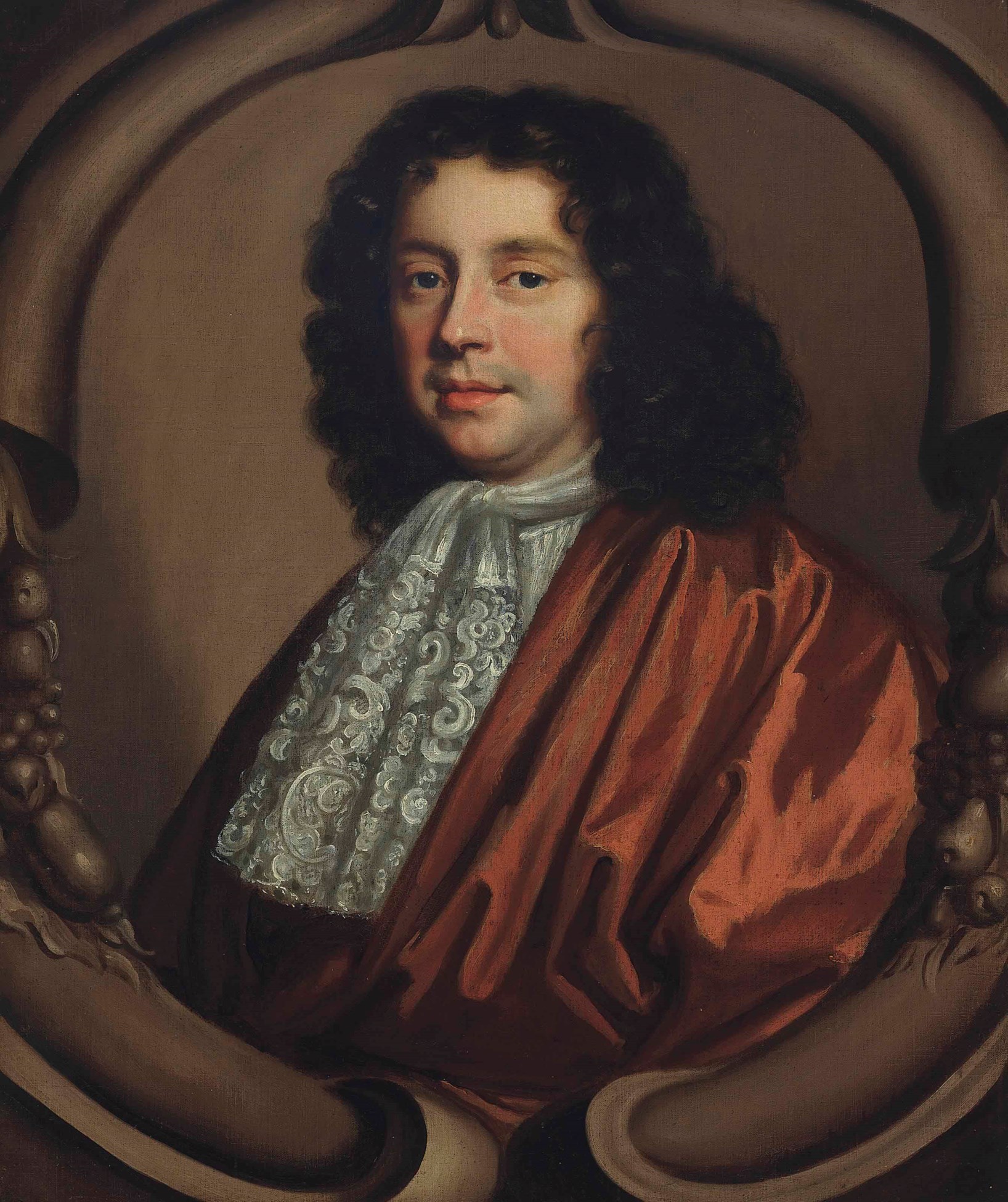 Mary Beale (Suffolk 1632-1697 London) , Portrait of a gentleman, bust ...