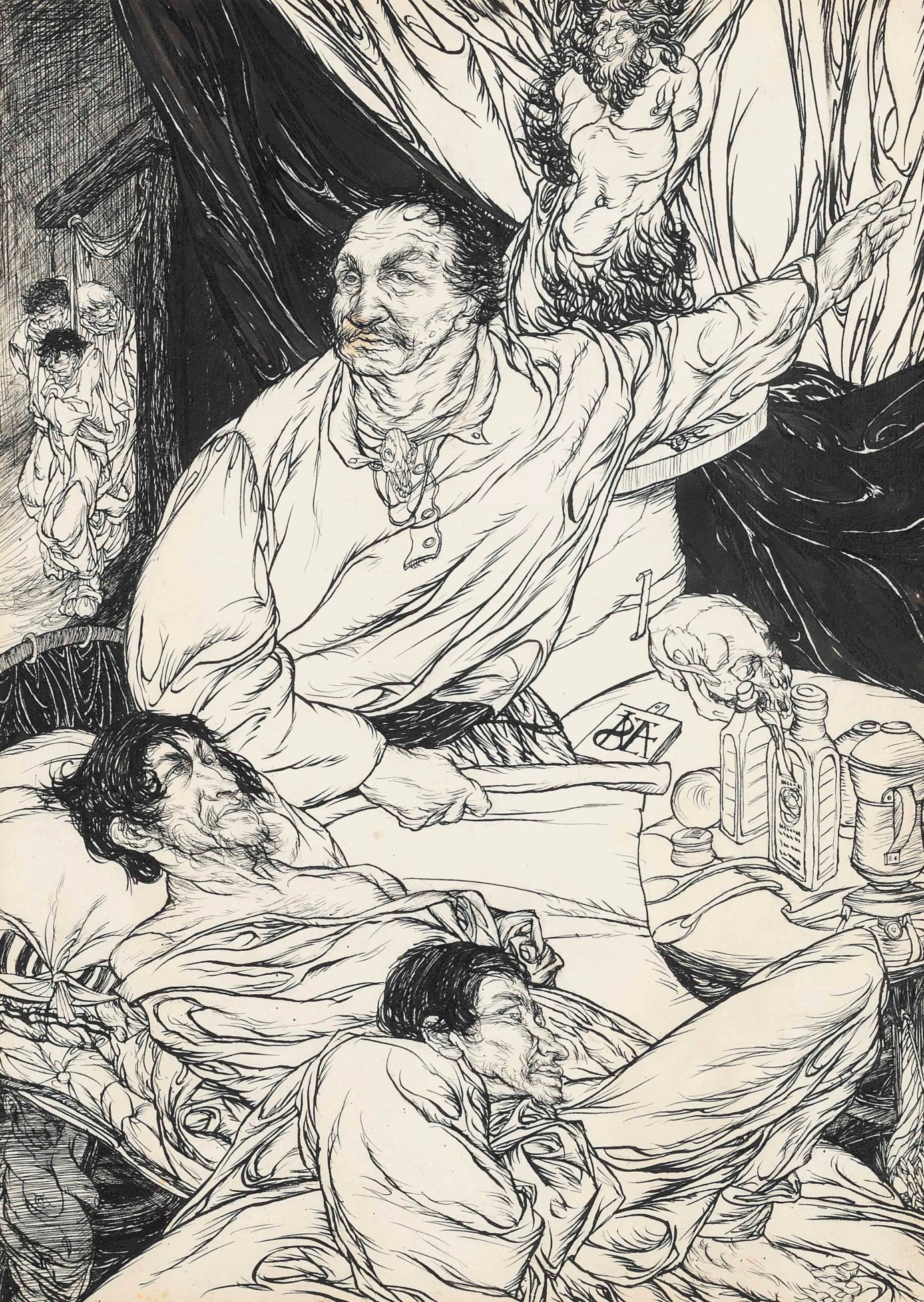 Austin Osman Spare (1886-1956), A Book of Satyrs: Quackery | Christie's