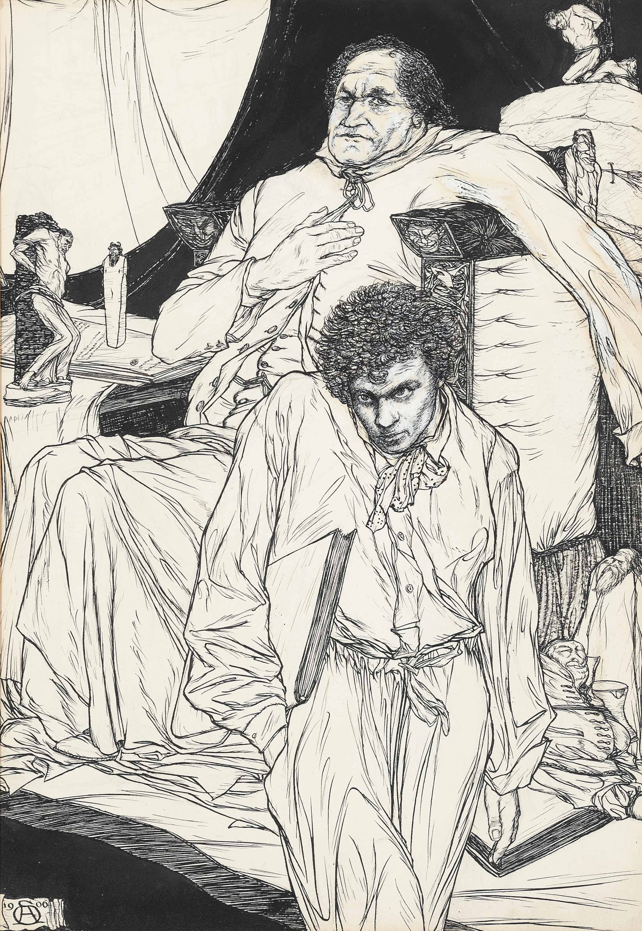 Austin Osman Spare (1886-1956), A Book of Satyrs: Quackery | Christie's