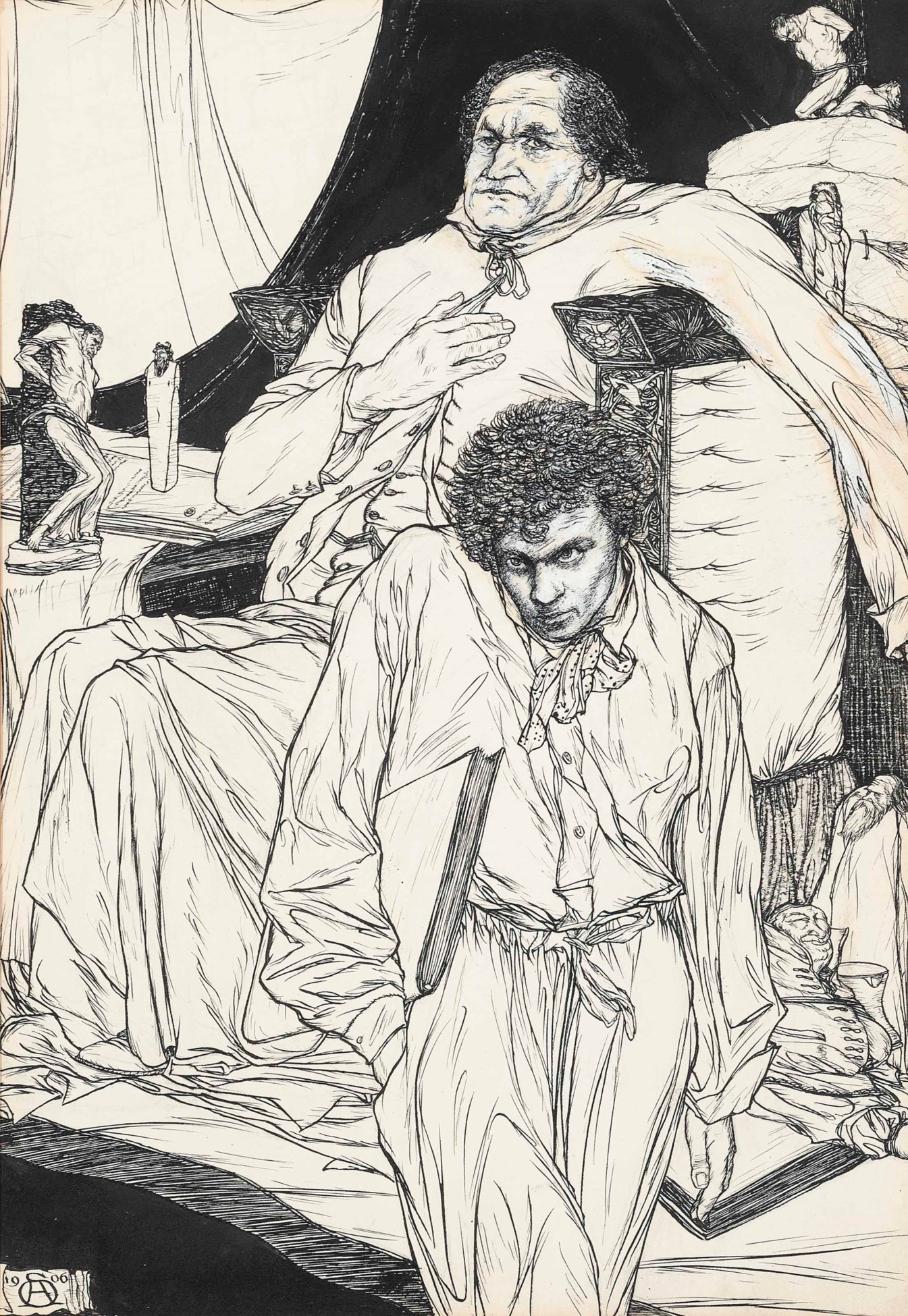 Austin Osman Spare (1886-1956), A Book of Satyrs: Officialism | Christie's