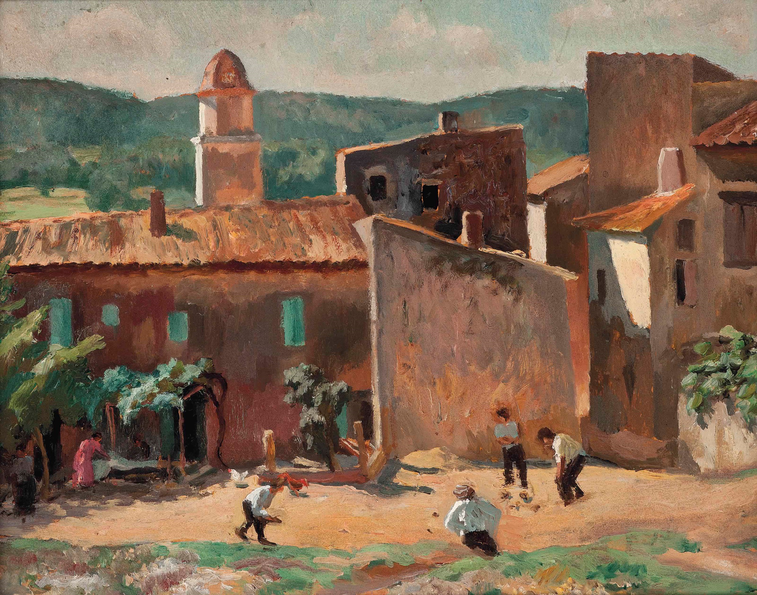 Roger Fry (1866-1934), Game of Boules | Christie's
