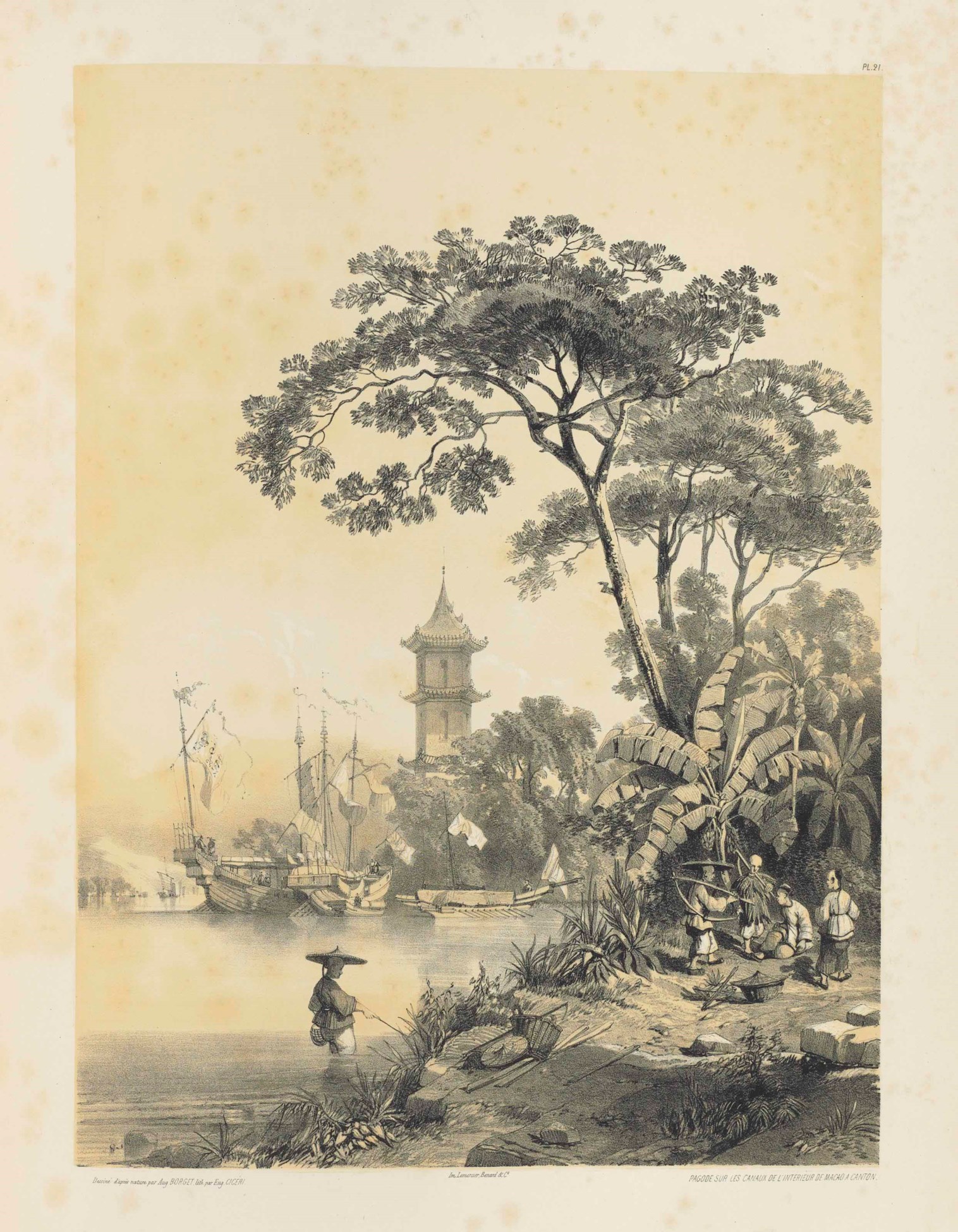 AUGUSTE BORGET (1809-1877) | Christie's