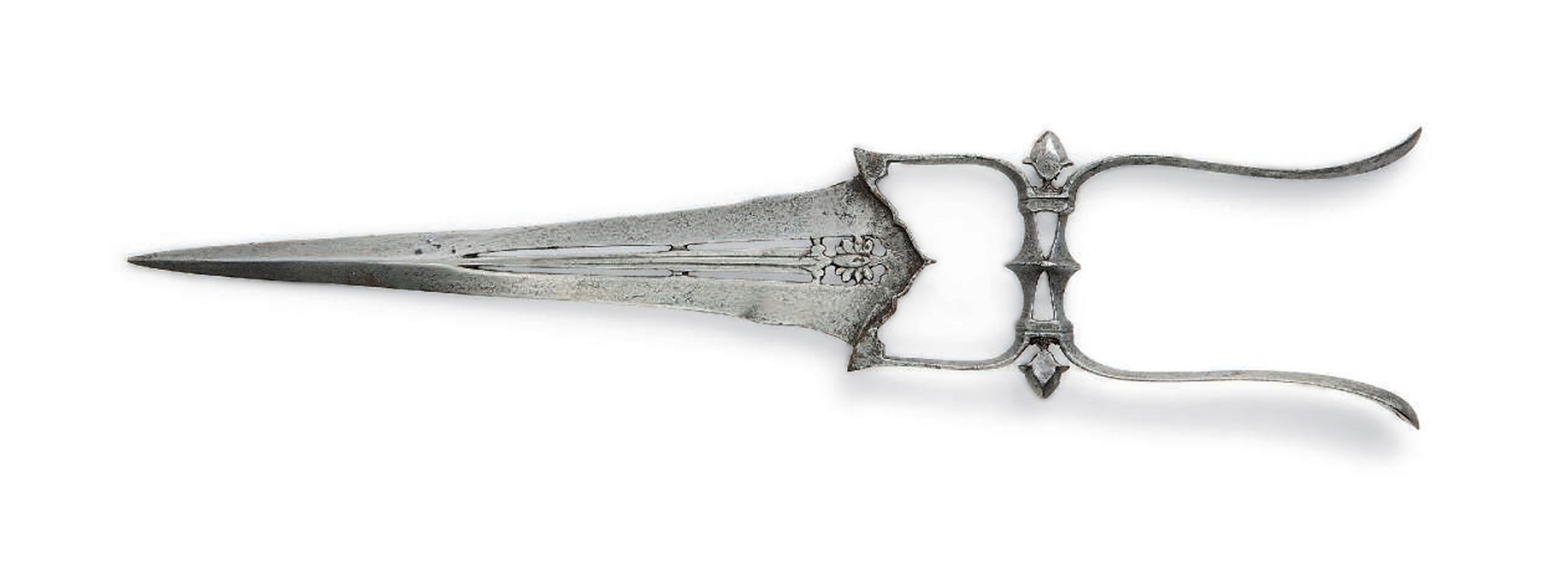 A WATERED-STEEL PUSH DAGGER (KATAR), INDIA, EARLY 18TH CENTURY | Christie's