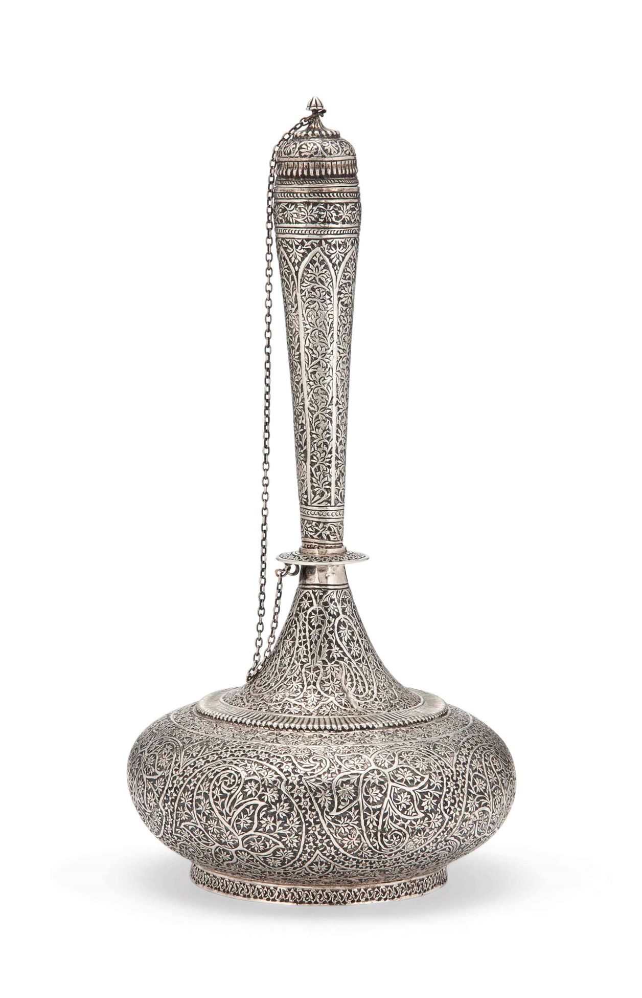 A SILVER SURAHI, KASHMIR, NORTHERN INDIA, LATE 19TH CENTURY | Christie's