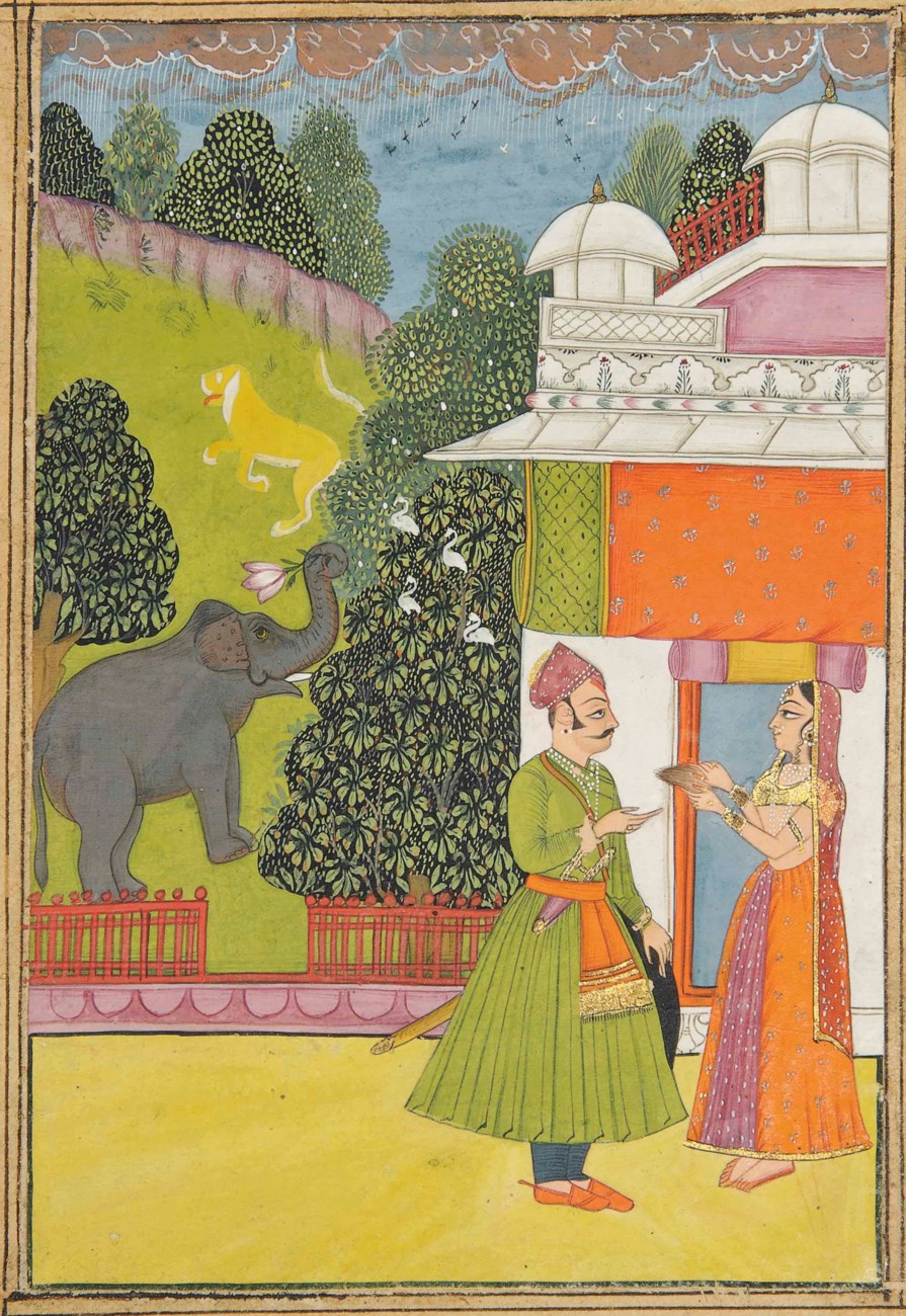 A COMPLETE SET OF BARAHMASA ILLUSTRATIONS, JODHPUR, RAJASTHAN, SECOND ...