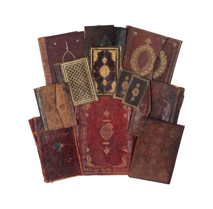 ELEVEN MOROCCO BOOK BINDINGS
