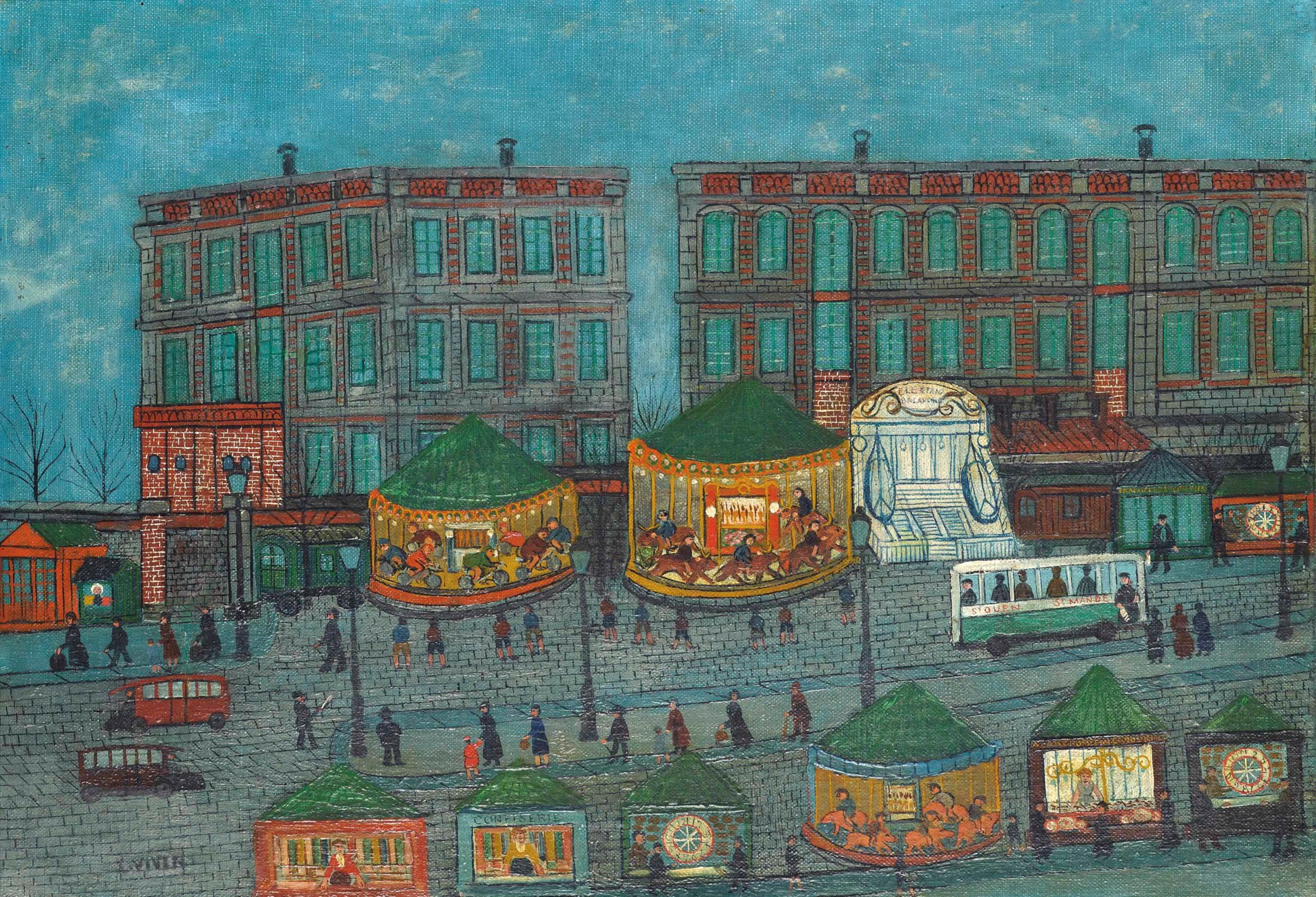 Louis Vivin (1861-1936), La foire | Christie's