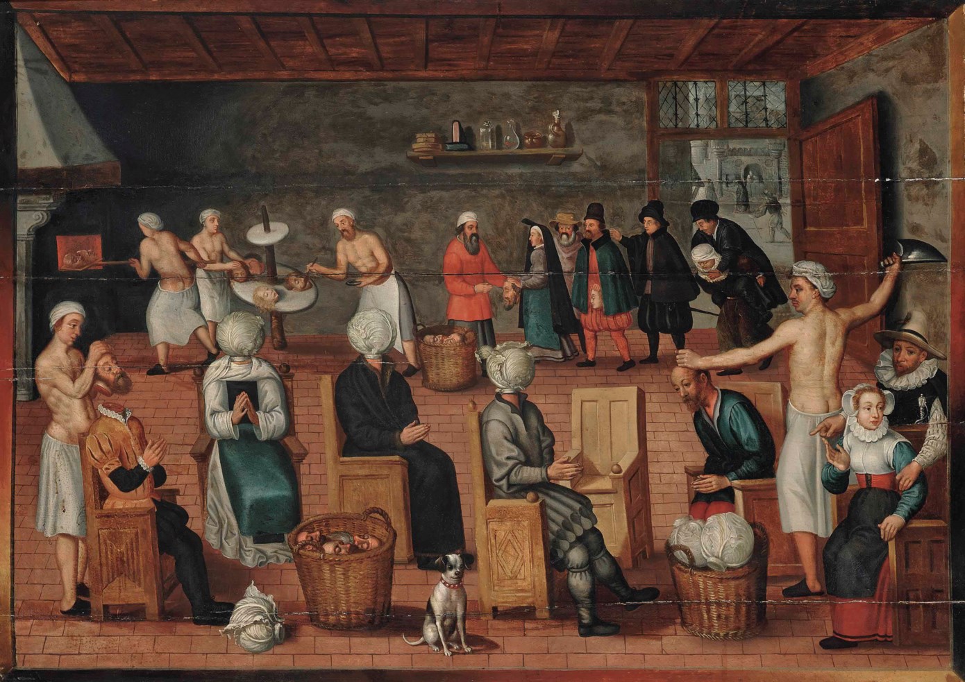 Circle of Cornelis van Dalem (Antwerp c. 1530-1573 Breda) and Jan van Wechelen (active Antwerp c ...