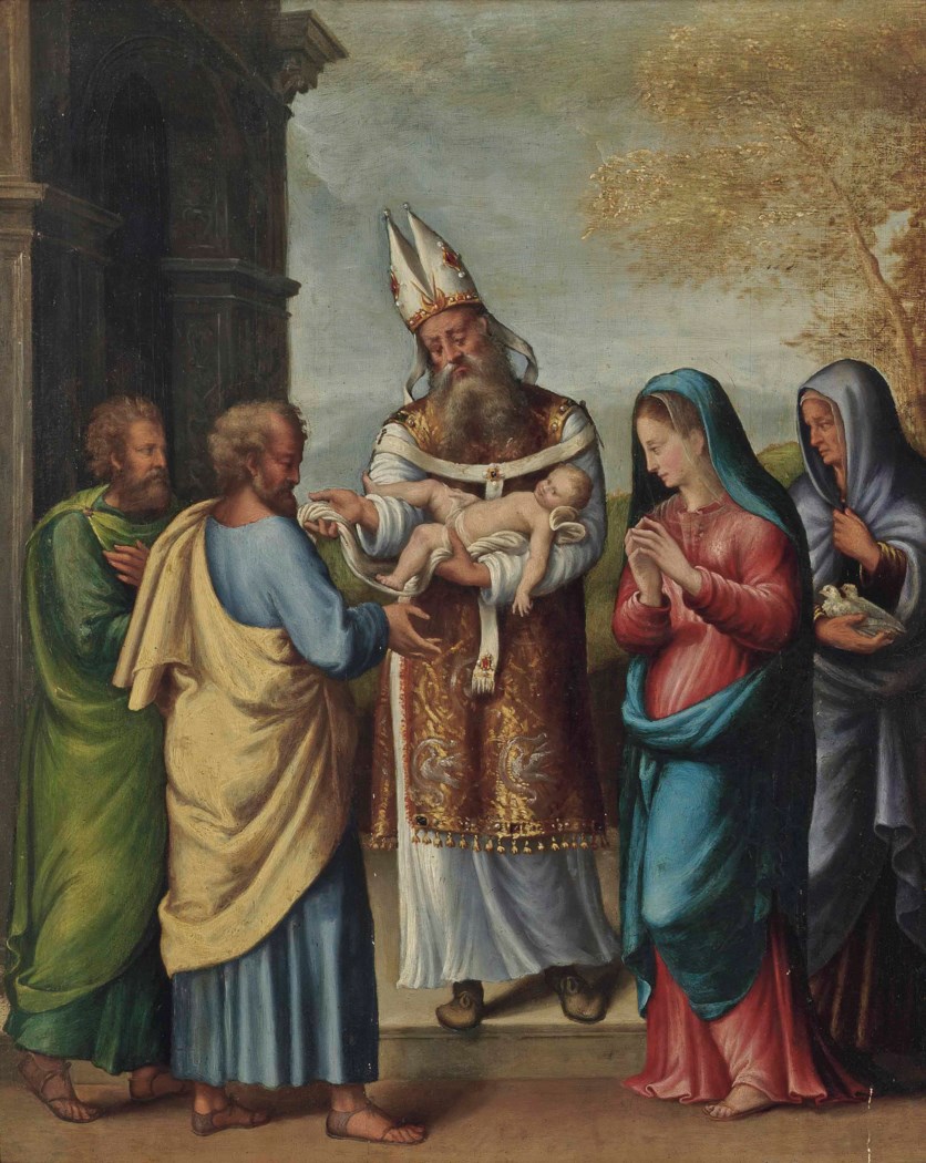 Ercole Procaccini (Milan 1596-1676), The Presentation in the Temple ...