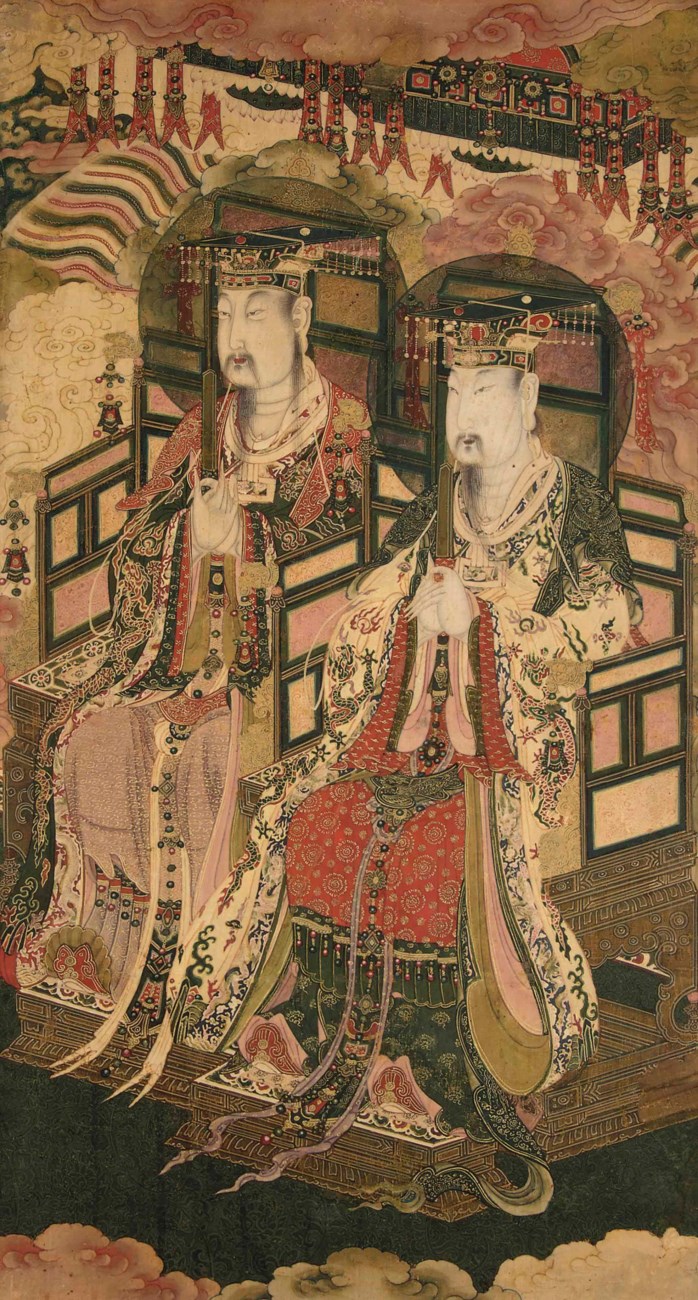 A DAOIST PAINTING OF TWO IMMORTALS, MING DYNASTY, 17TH CENTURY | Christie's