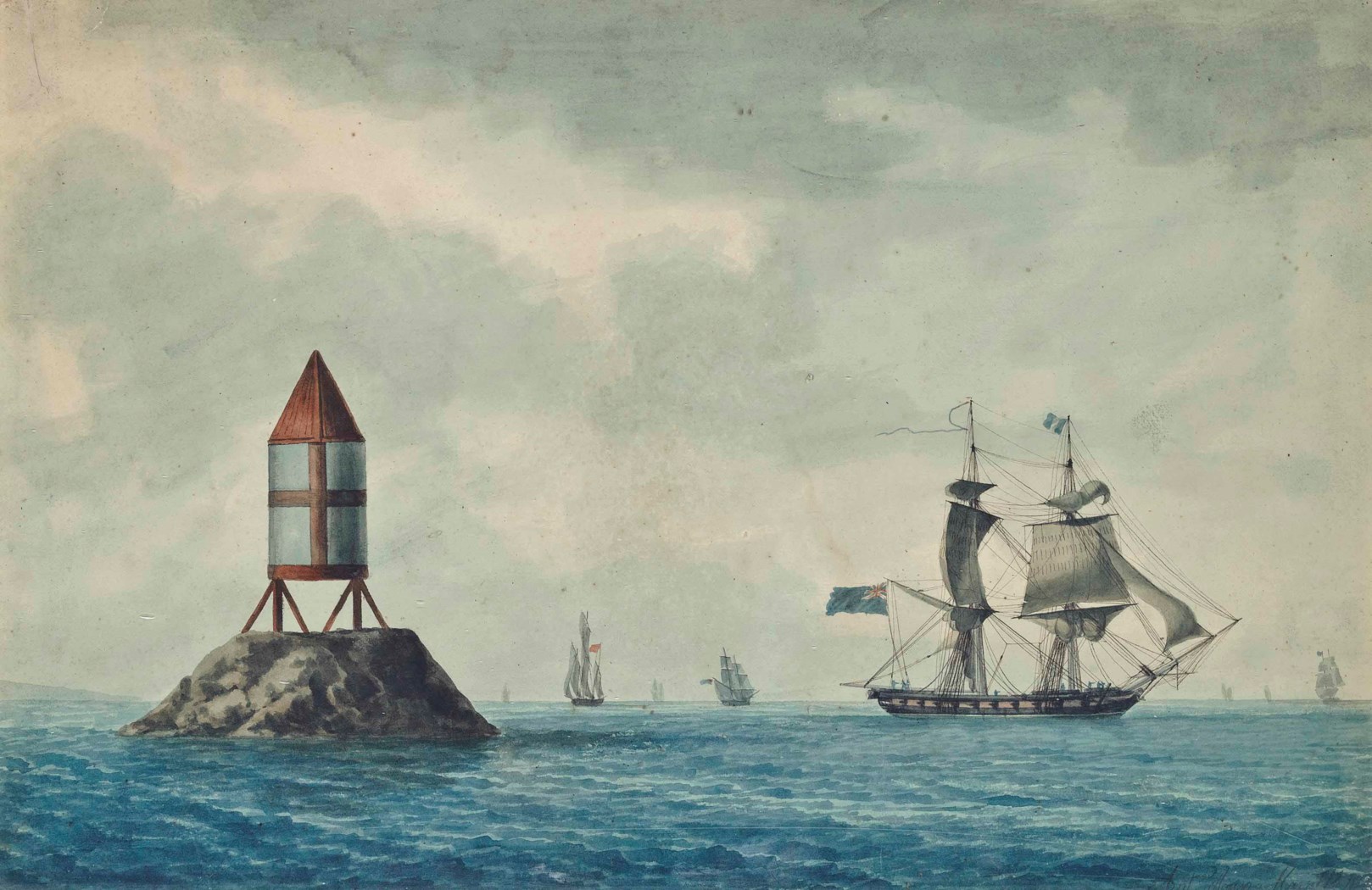 Ange-Joseph-Antoine Roux (Marseille 1765-1835), An English armed ...