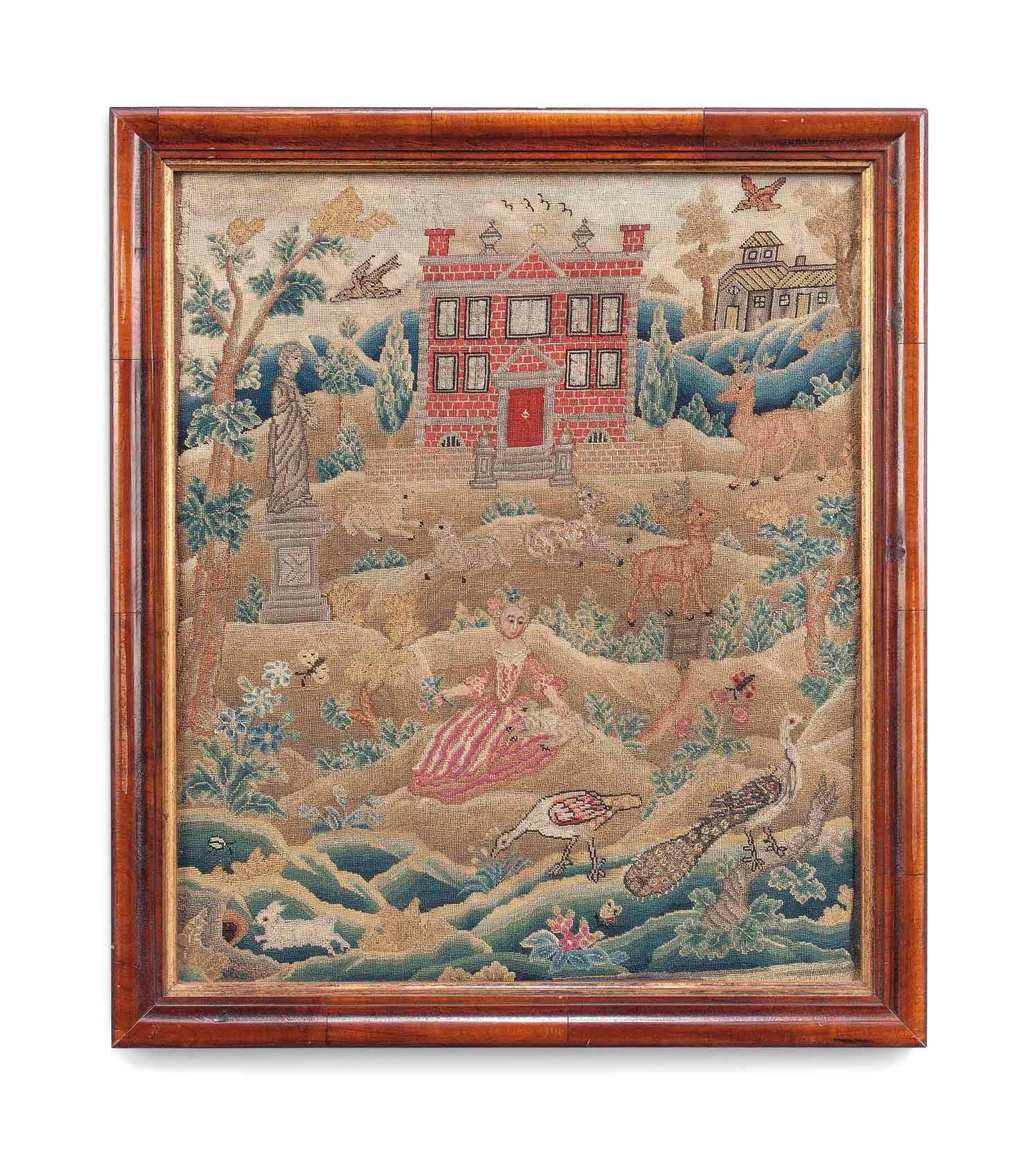 A GEORGE II 'PETIT-POINT' NEEDLEWORK PANEL, EARLY 18TH CENTURY | Christie's