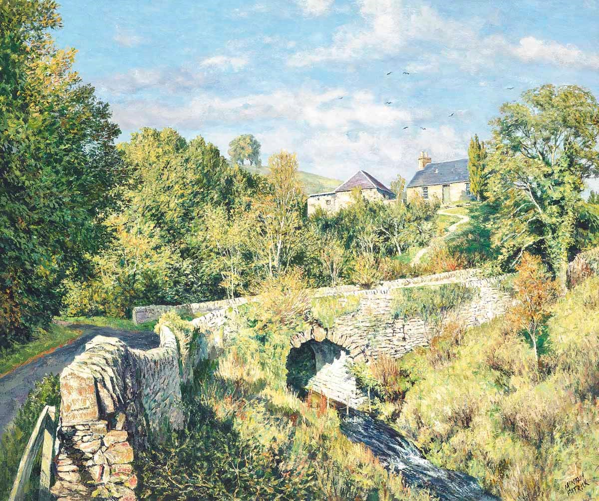 James McIntosh Patrick, R.S.A., R.O.I.(1907-1998), Den of Fowlis, Angus ...
