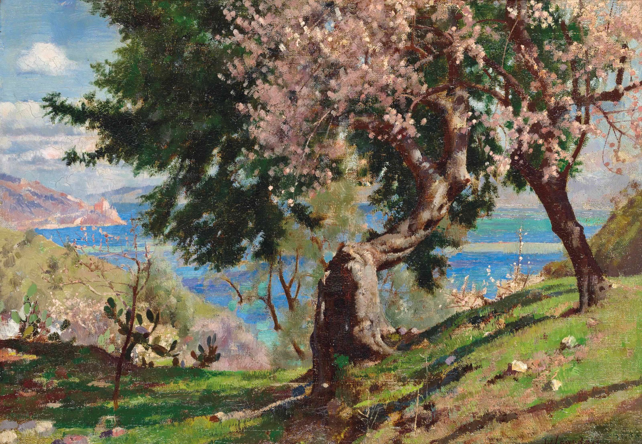 William Logsdail (1859-1944), Spring on the coast | Christie's
