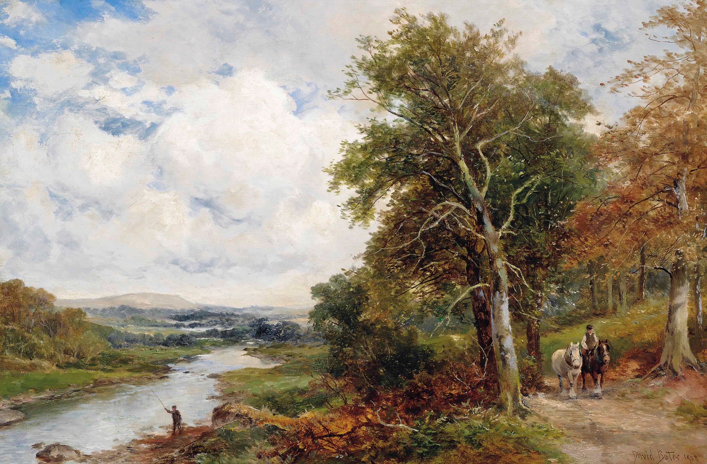 David Bates (1840-1921), Wharfedale | Christie's