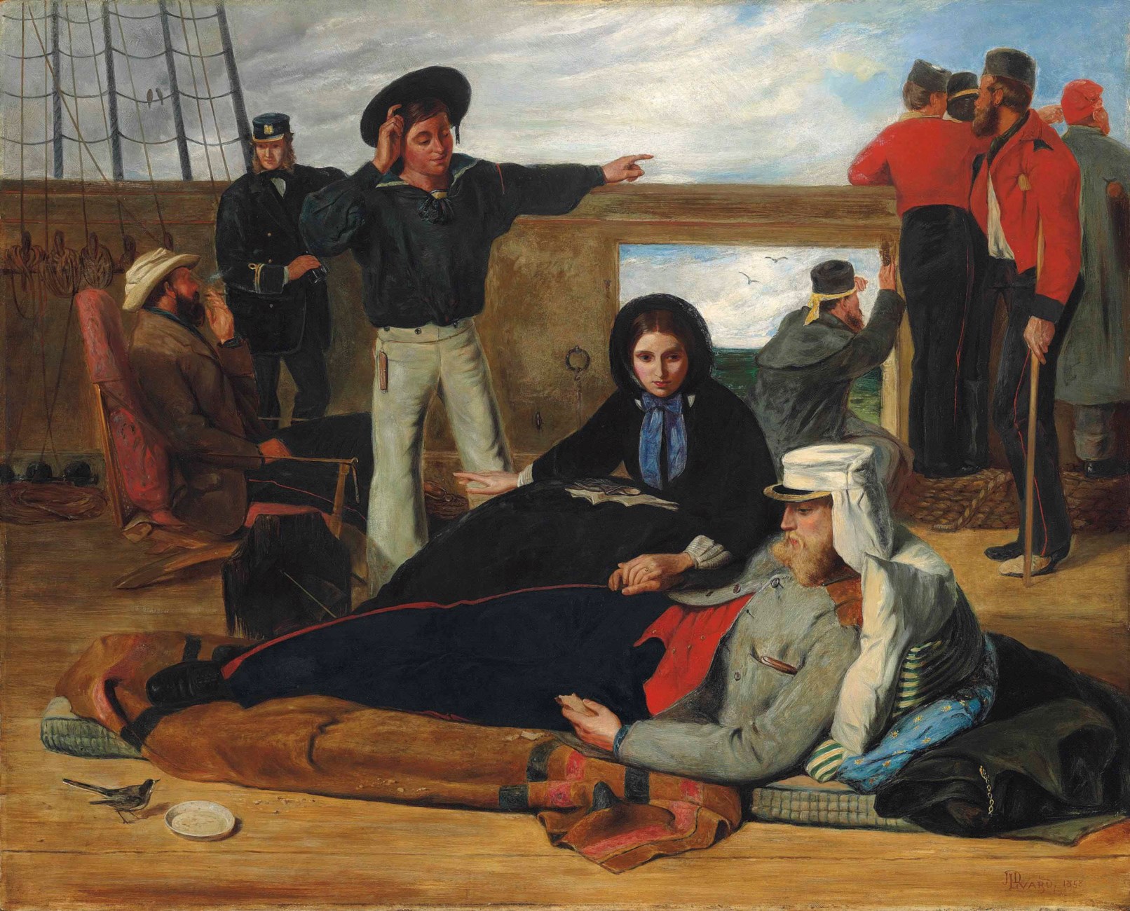 John Dalbiac Luard (c. 1856), Nearing Home | Christie's