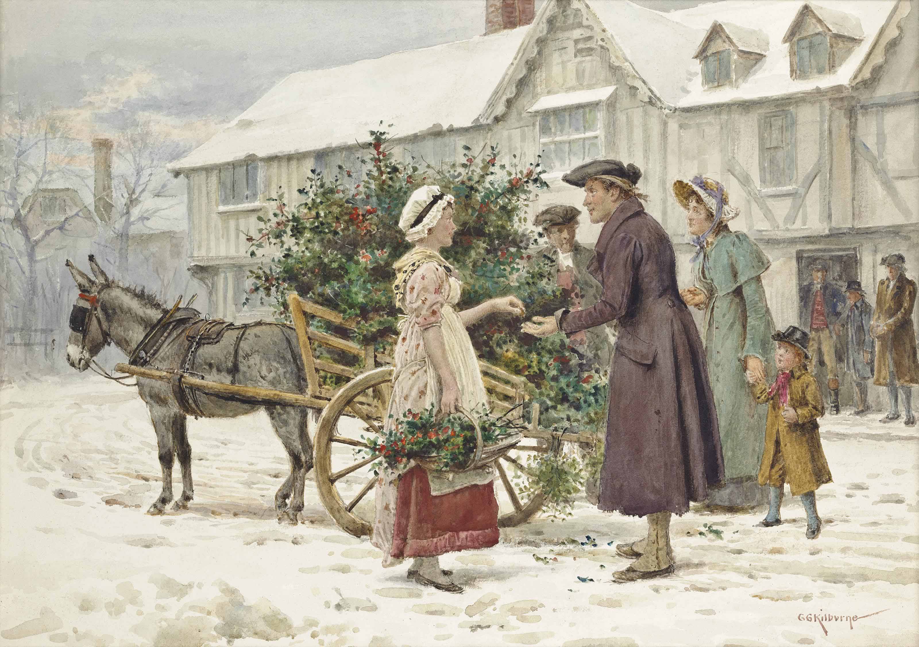 George Goodwin Kilburne, R.I., R.B.A. (1839-1924)