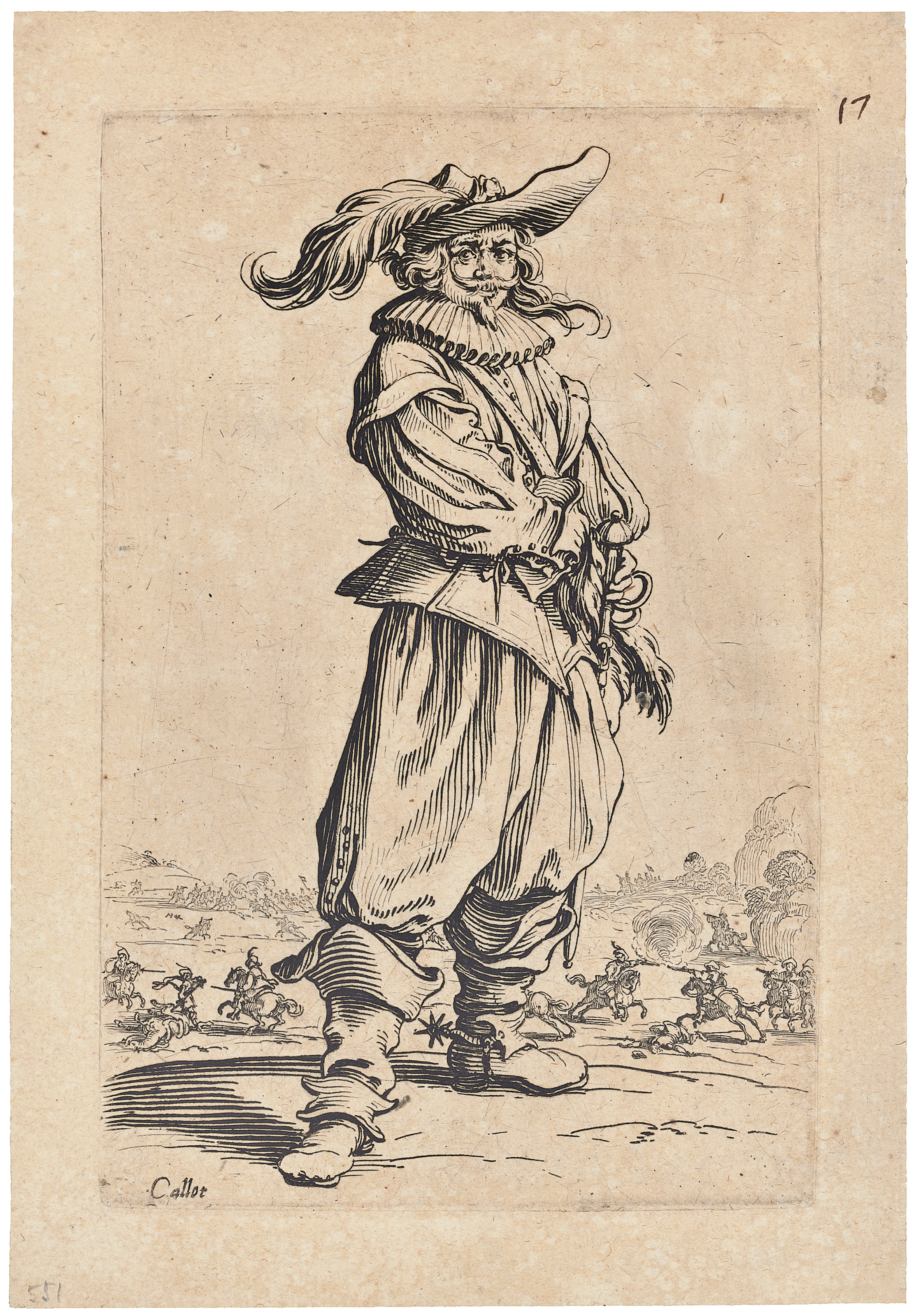 Jacques Callot (1592-1635) , A collection of Jacques Callot etchings ...