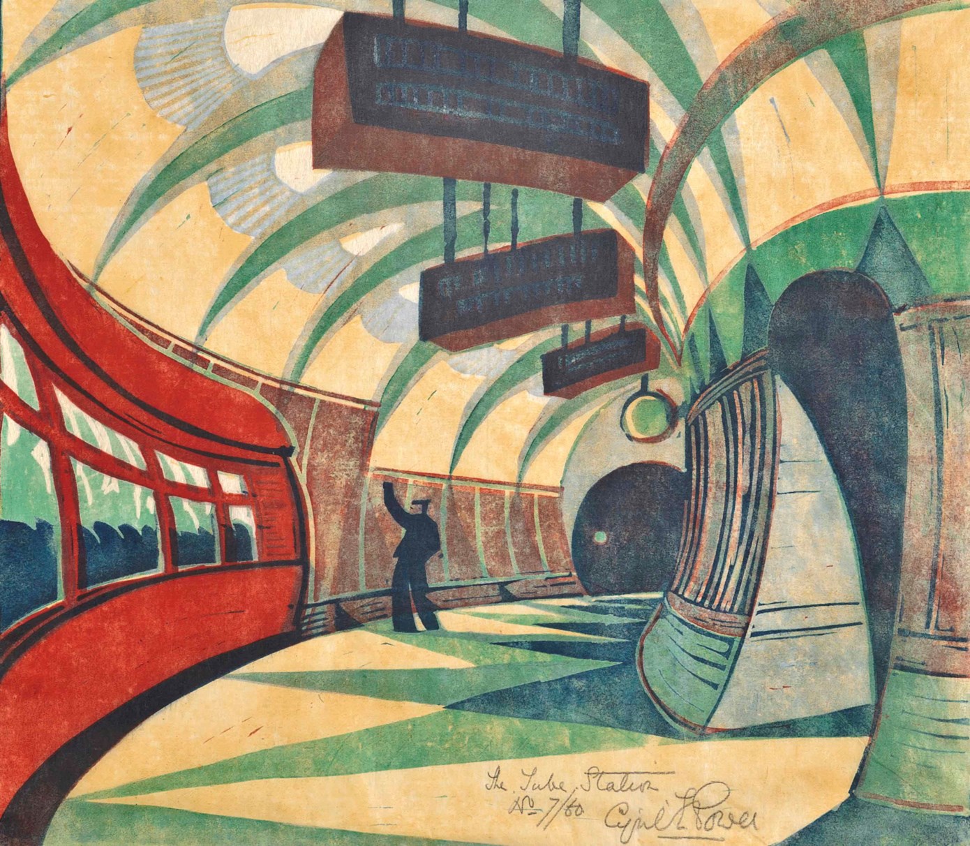Cyril Power (1872-1951), The Tube Station | Christie's