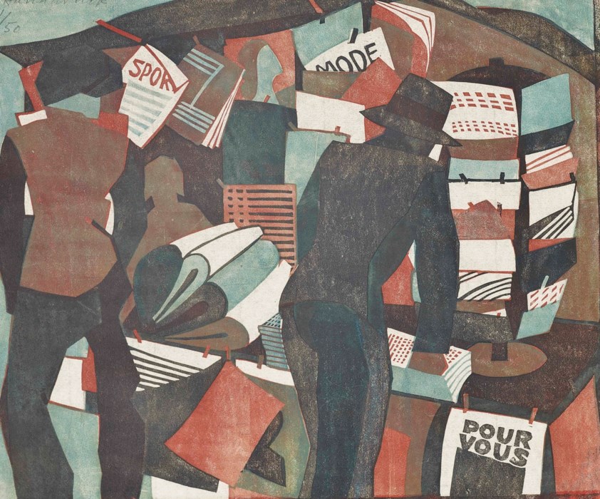 Lill Tschudi (1911-2004), Kiosk in Paris | Christie's