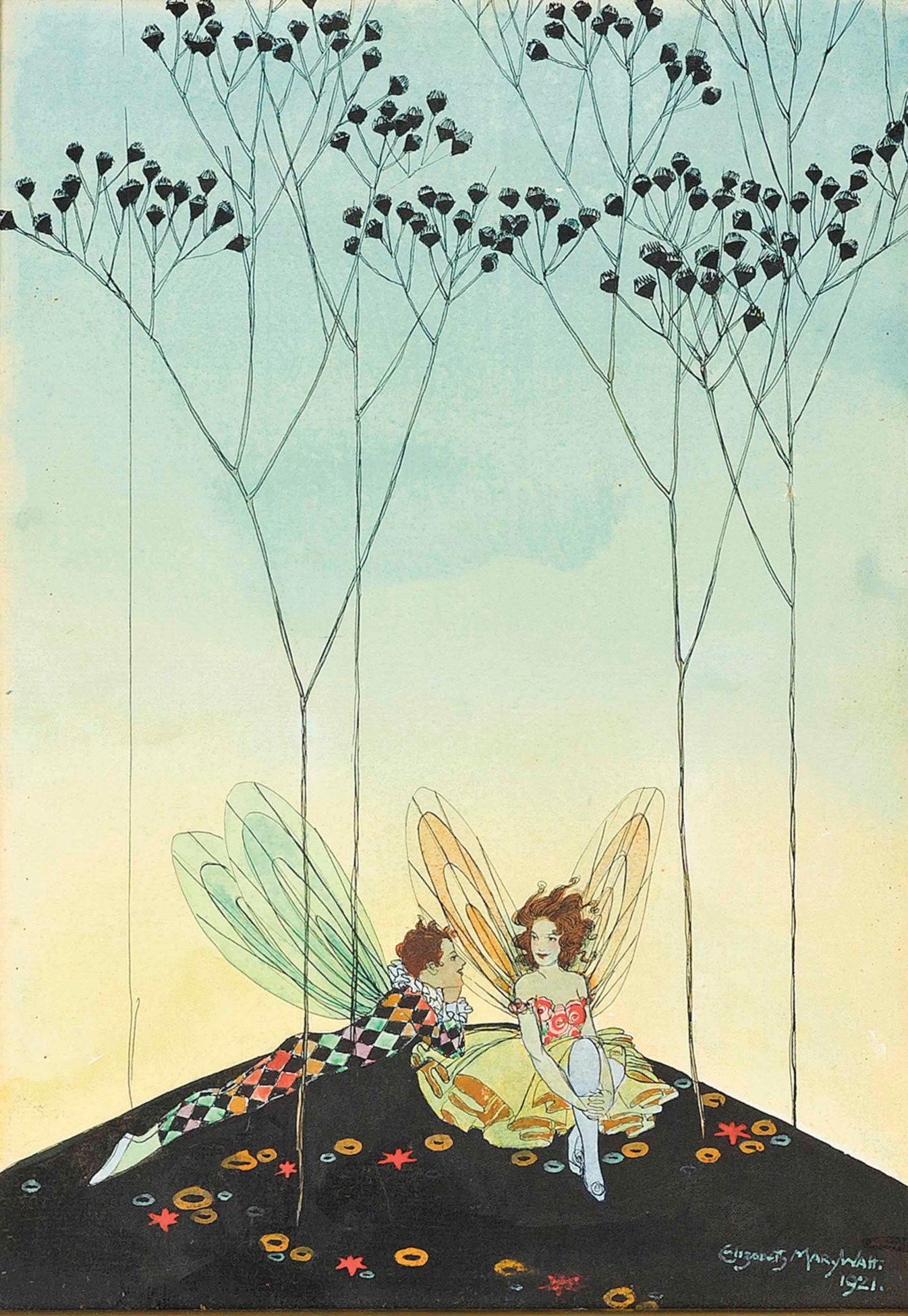 Elizabeth Mary Watt, G.S.W.A. (1886-1954), Fairy courtship | Christie's