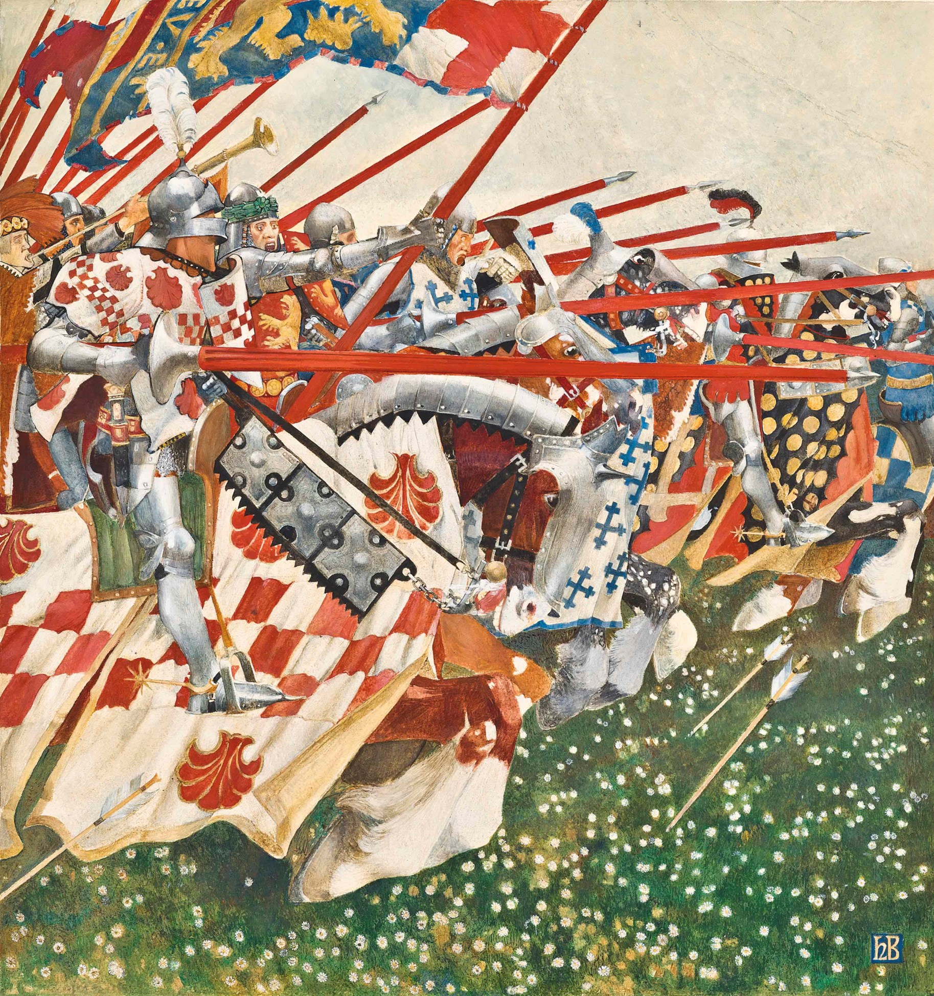 Harry Bush (1883-1957), At the charge | Christie's