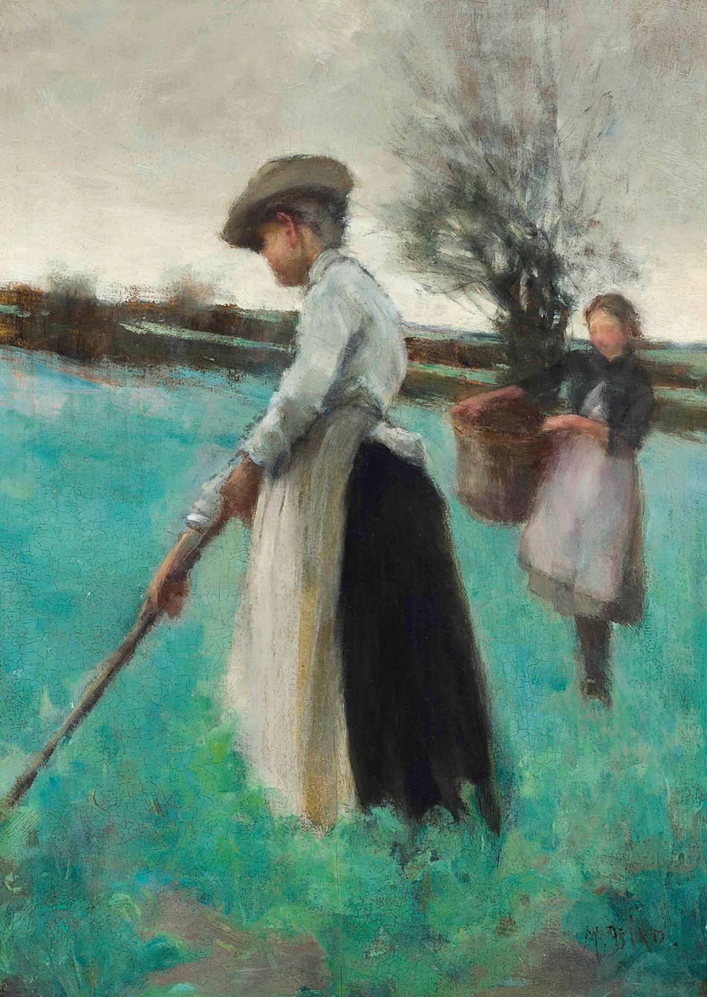 Margaret Bird (1864-1948), Workers in the field | Christie's