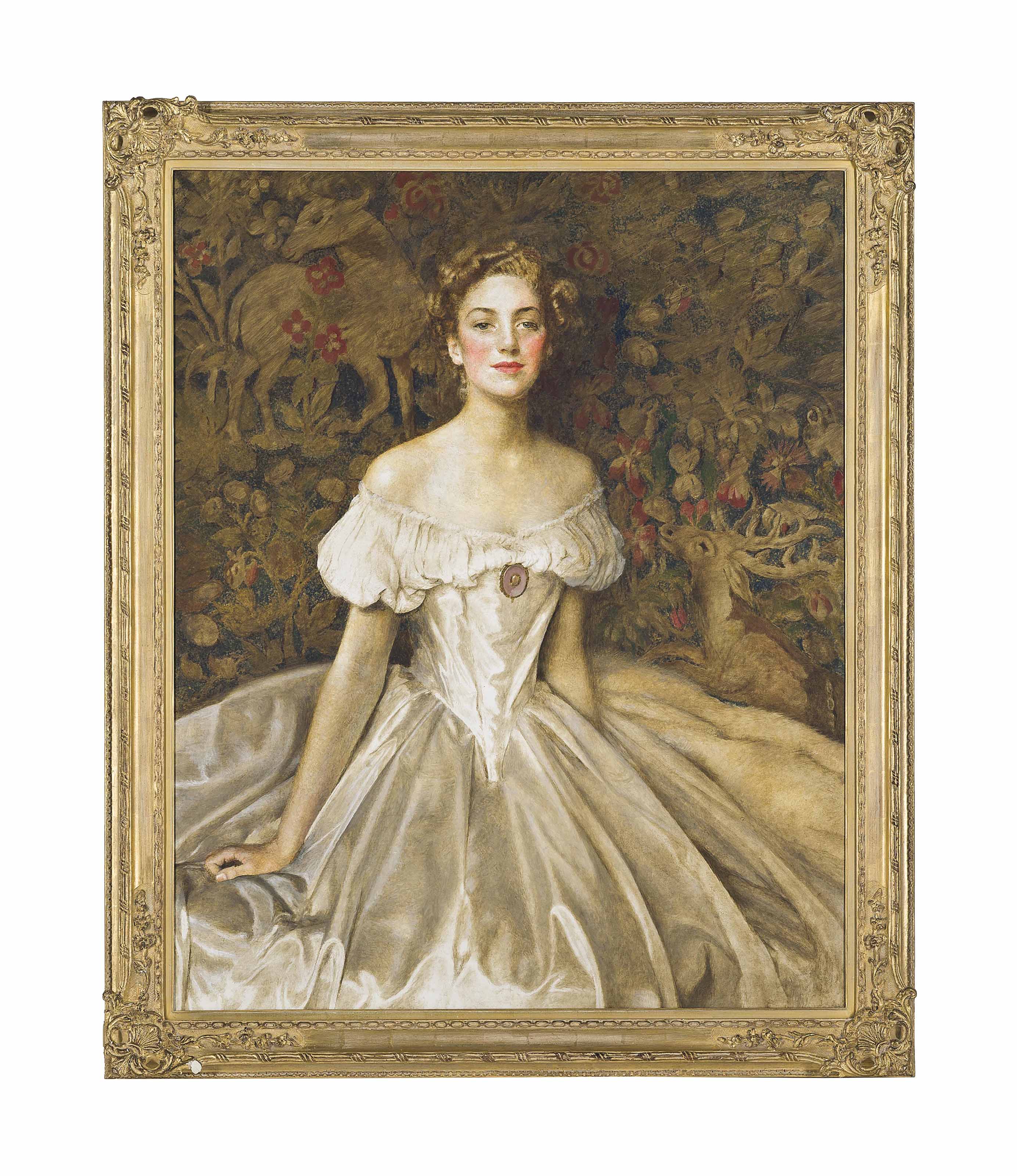 Frank Cadogan Cowper, R.A. (1877-1958) , Portrait of Elizabeth Witts ...