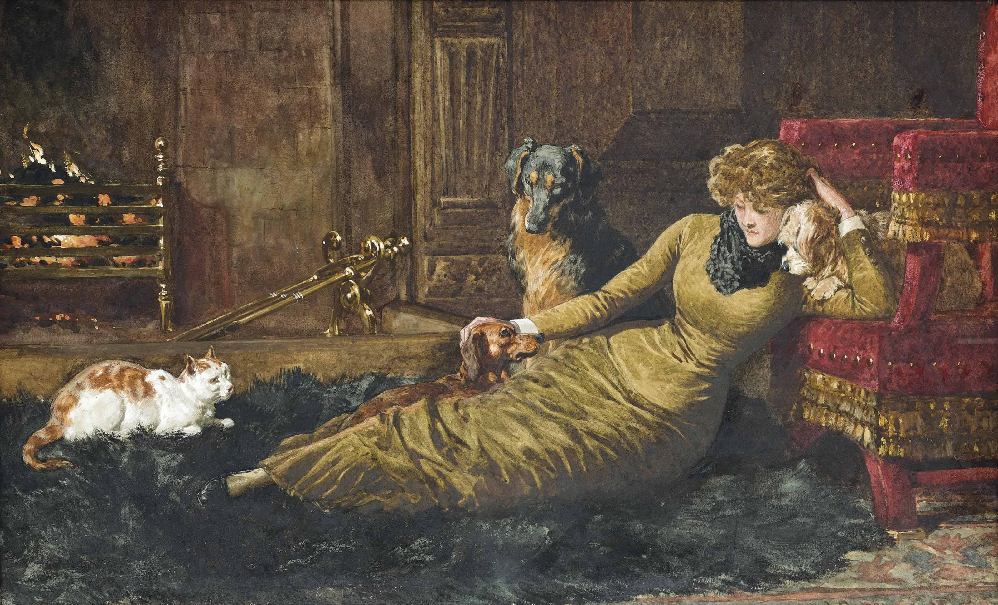 John Charlton, R.B.A., R.I., R.O.I. (1849-1917)