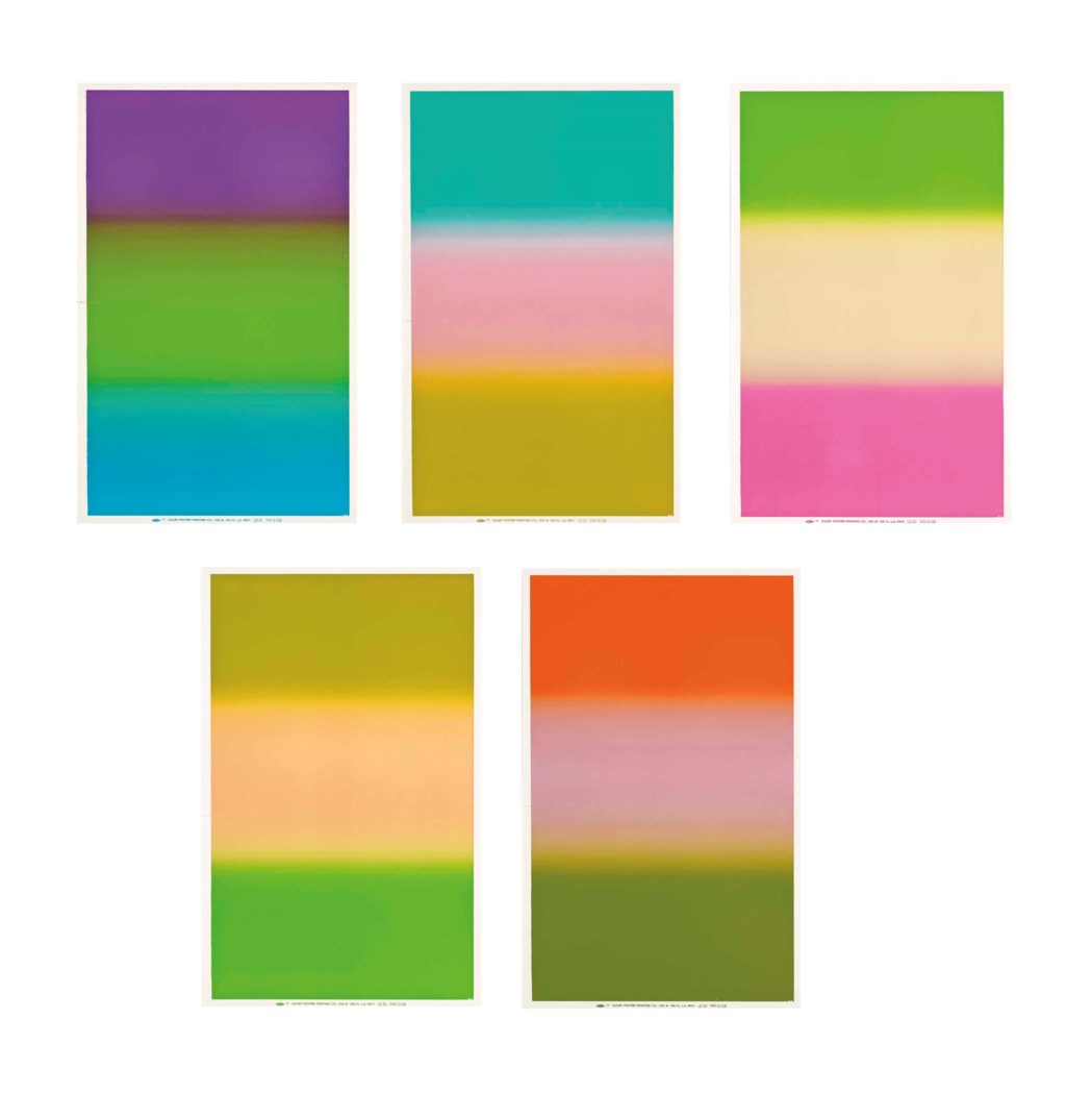 Peter Coffin (B. 1972), Untitled (Designs for Colby Poster Co., Nico ...