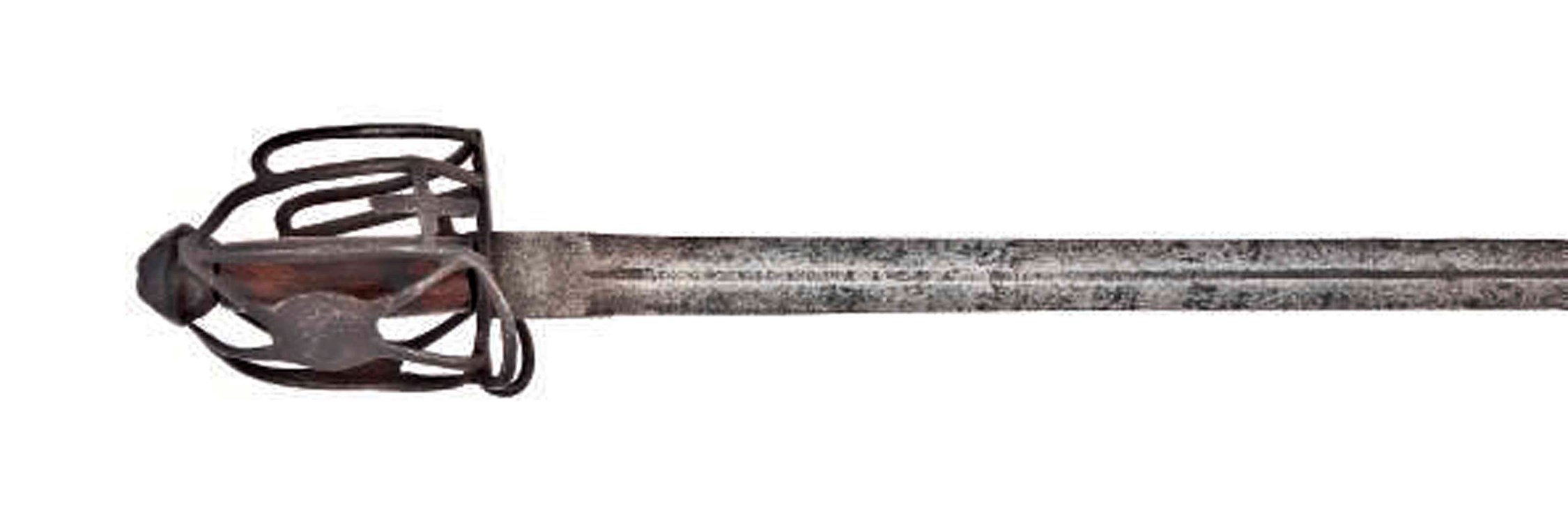 A COMPOSITE SCOTTISH BASKET-HILTED BROADSWORD, LATE 17TH CENTURY ...