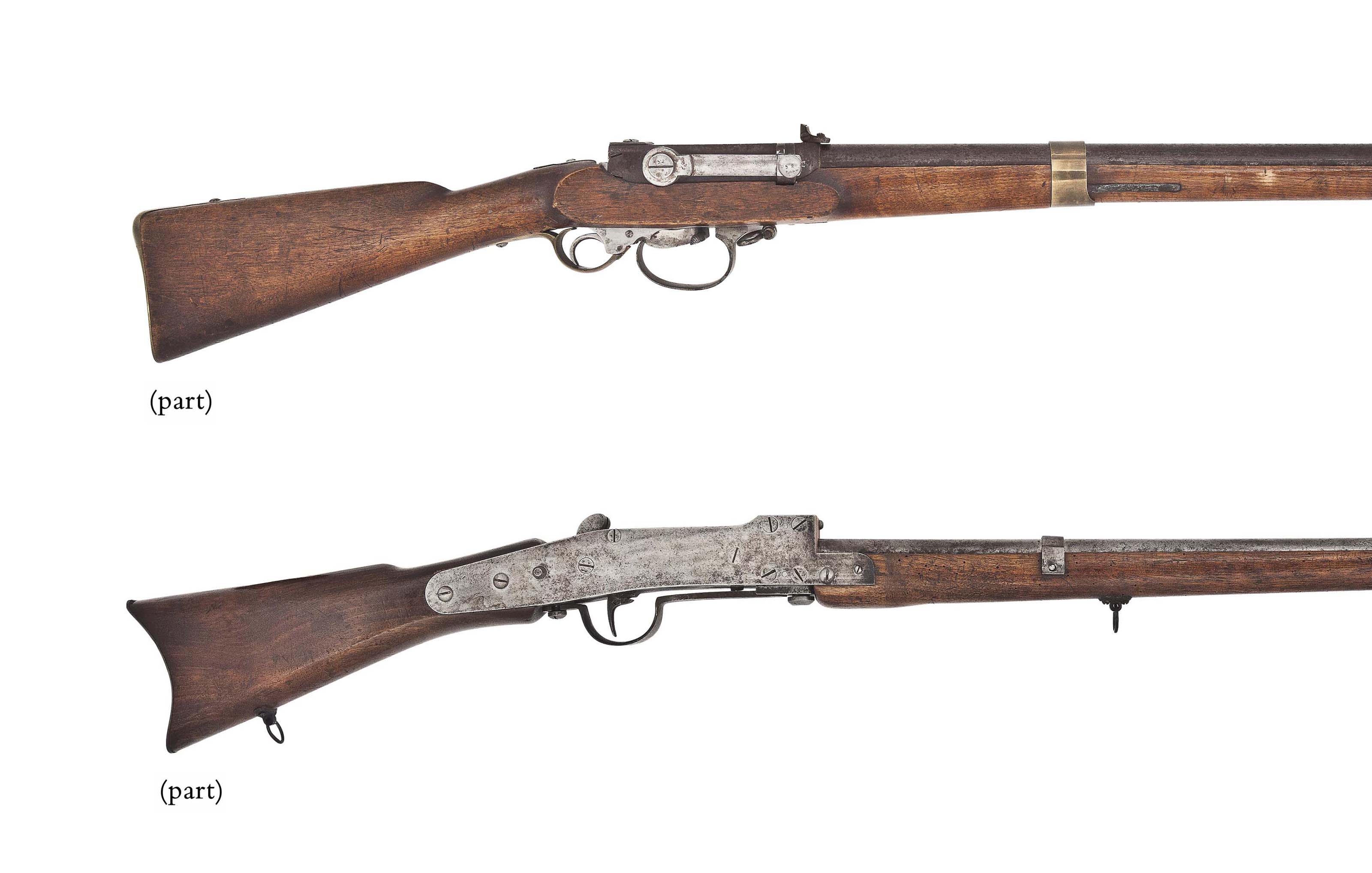 A SCARCE NORWEGIAN 16.8mm 'M.1849' BREECH-LOADING UNDER-HAMMER ...