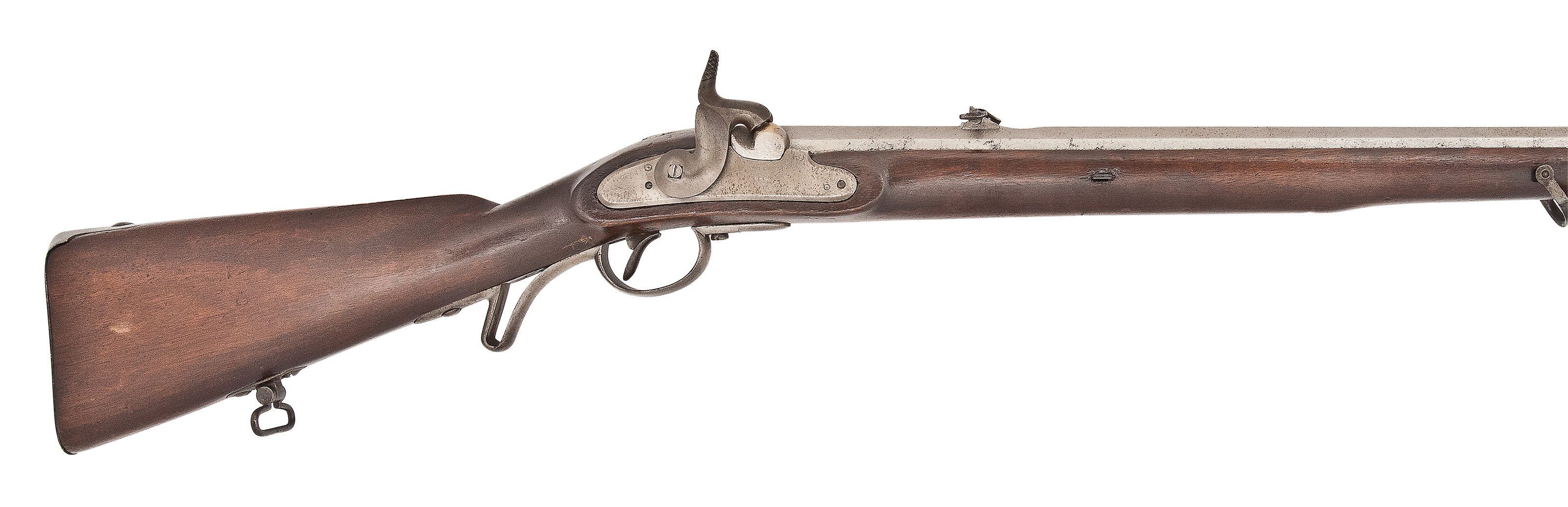 TWO AUSTRIAN 14mm LORENZ PERCUSSION SERVICE RIFLES