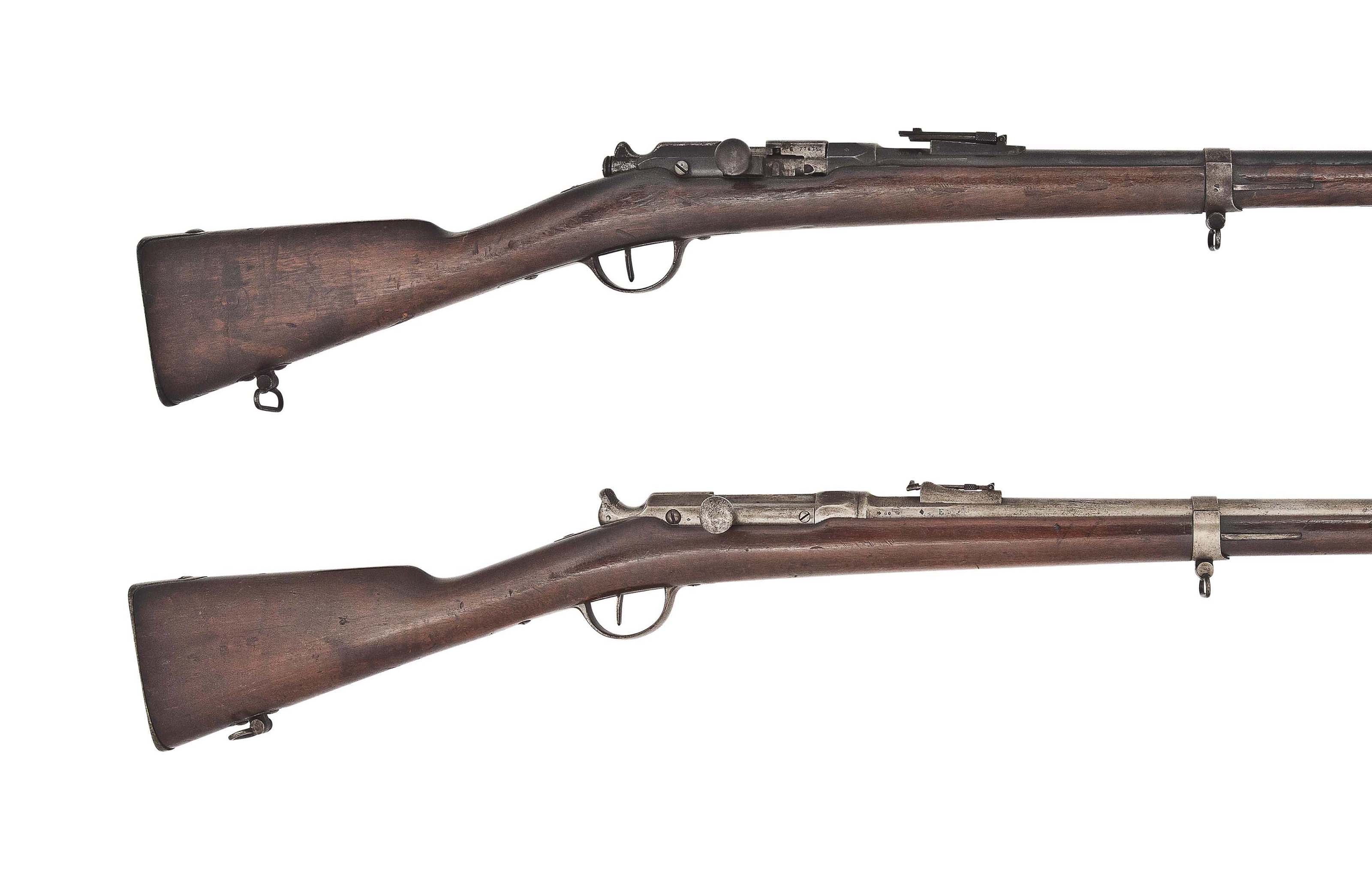 A FRENCH 11mm GRAS 'MLE.1874 / M.80' BOLT-ACTION SERVICE RIFLE ...