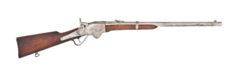 A U.S. .52 (RIMFIRE) SPENCER PATENT REPEATING SERVICE CARBINE , SPENCER ...