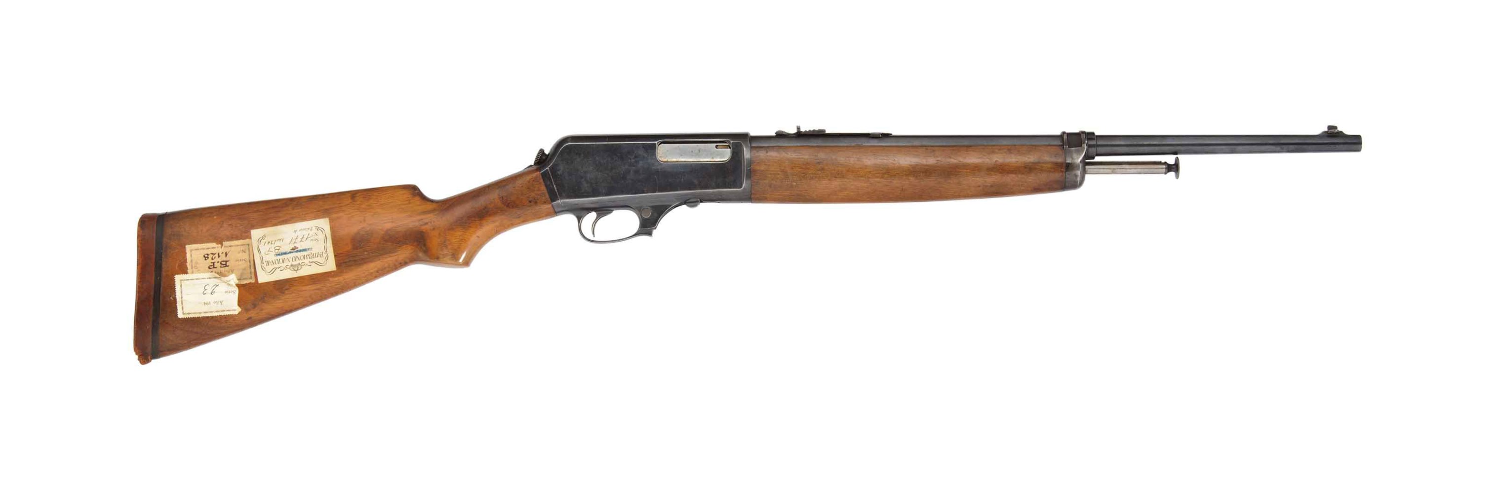 A .401 'MODEL 1910 S.L.' SELF-LOADING SPORTING RIFLE, WINCHESTER, NEW ...