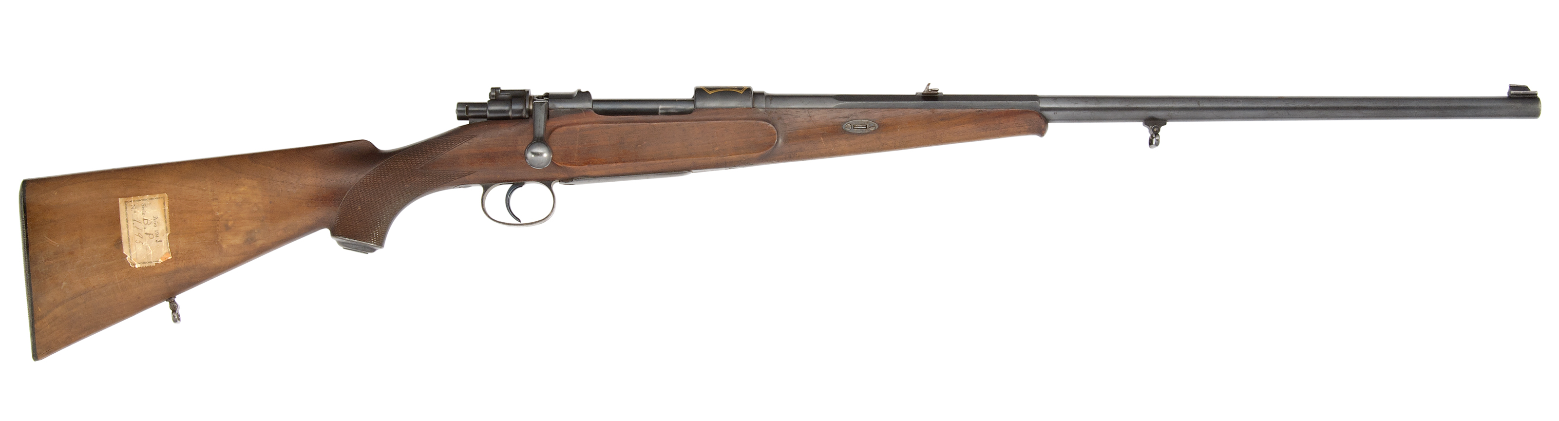 A 7X57mm MAUSER 98 SYSTEM BOLT-MAGAZINE SPORTING RIFLE , FABRICA DE ...