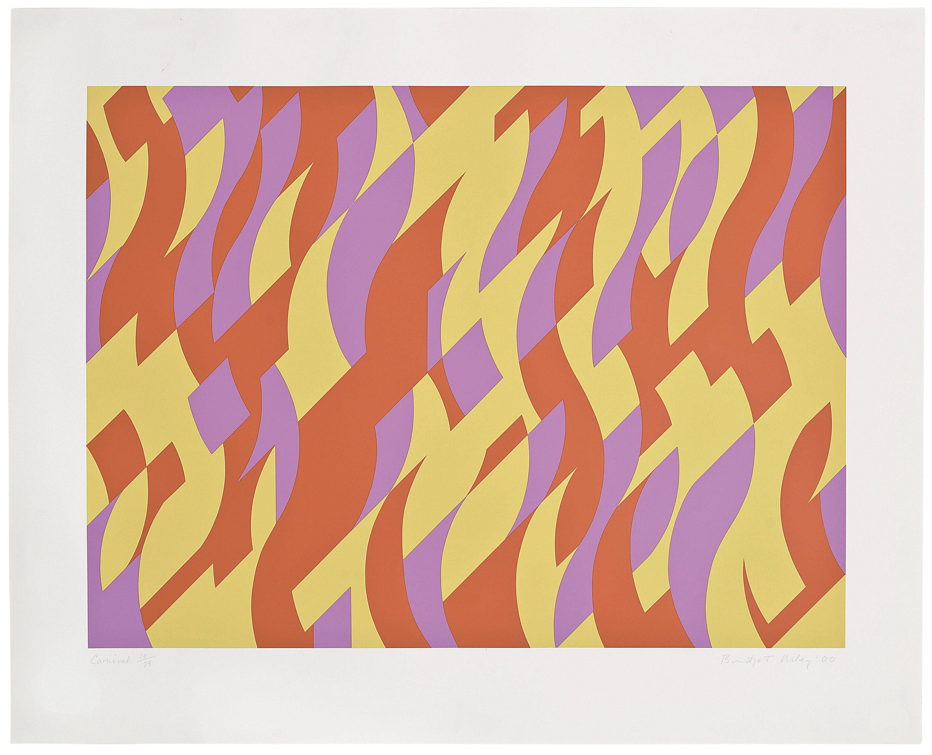 Carnival, Bridget Riley (b. 1931) | Christie’s