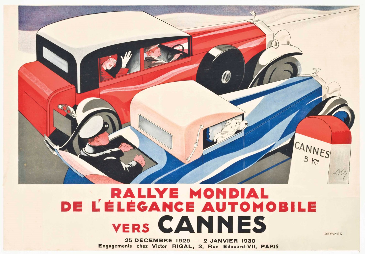 Jean Don (1900-1985) , RALLYE MONDIAL, CANNES | Christie's