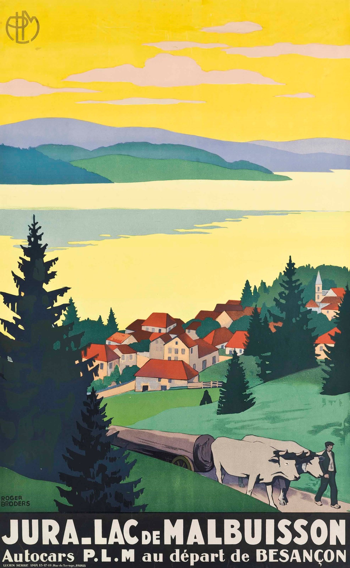 Roger Broders (1883-1953), JURA - LAC DE MALBUISSON | Christie's