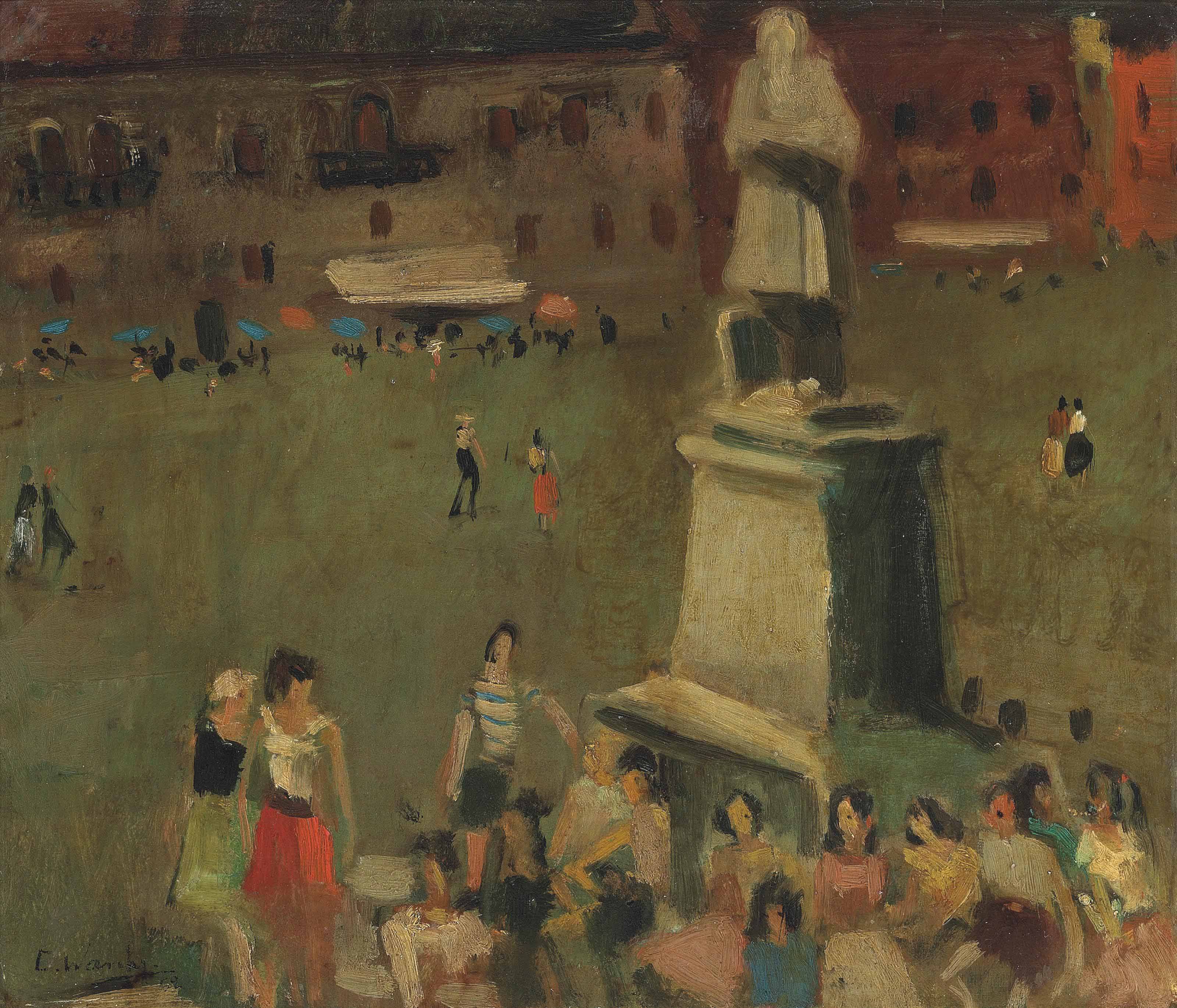 Untitled, Adham Wanly (Egyptian, 1908-1959) | Christie’s