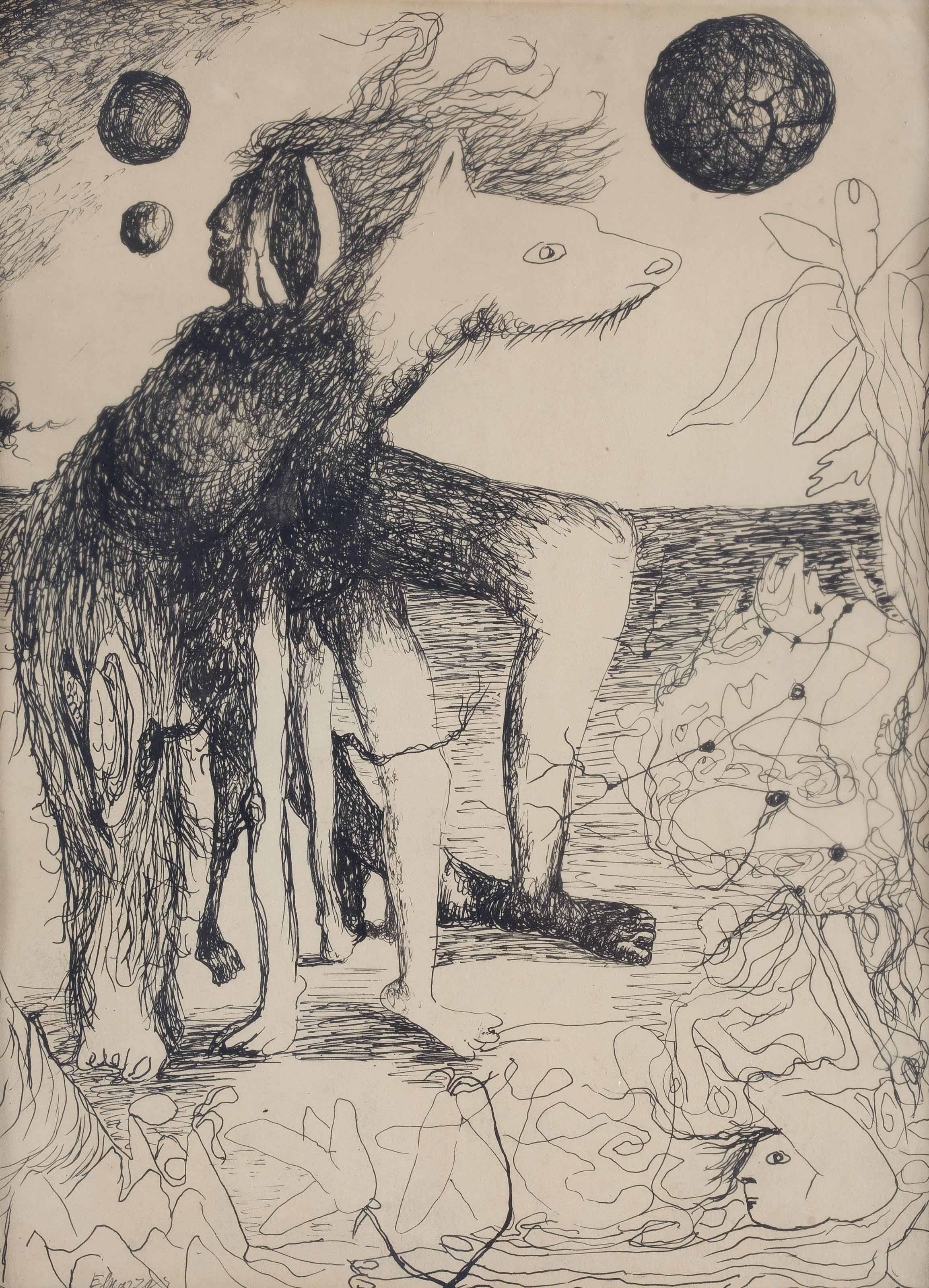 Untitled, Abdul Hadi El-Gazzar (Egyptian, 1925-1965) | Christie’s