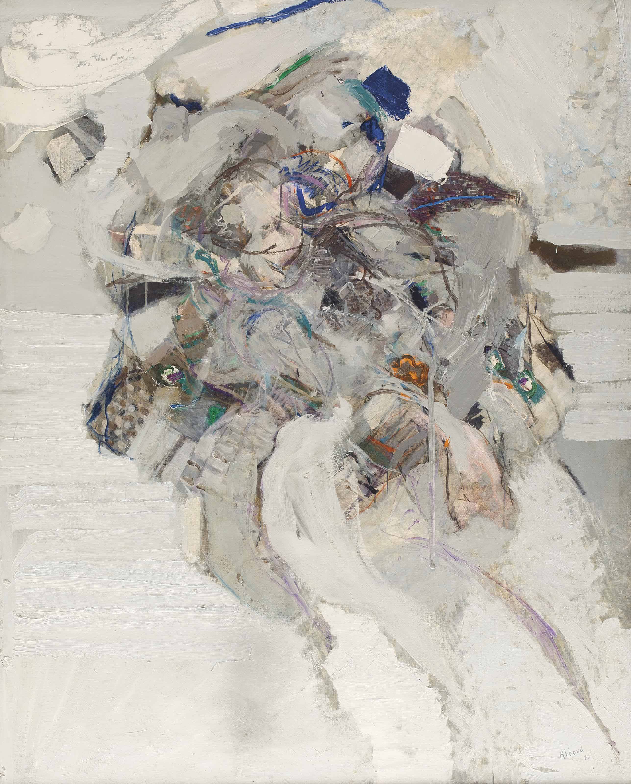 Shafic Abboud (Lebanese, 1926-2004) , Untitled | Christie's