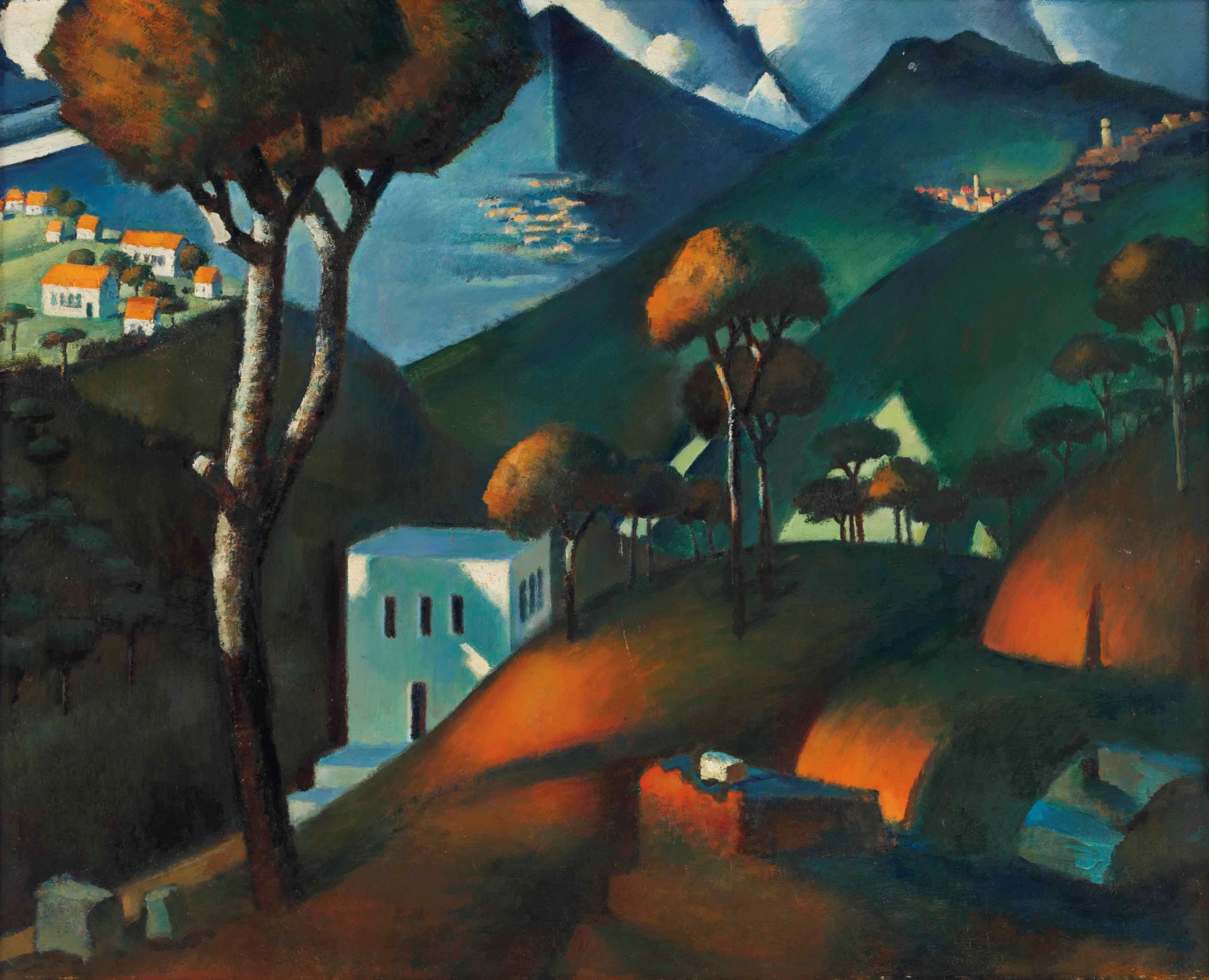 Mahmoud Saïd (Egyptian, 1897-1964) , Après la pluie, au Liban | Christie's