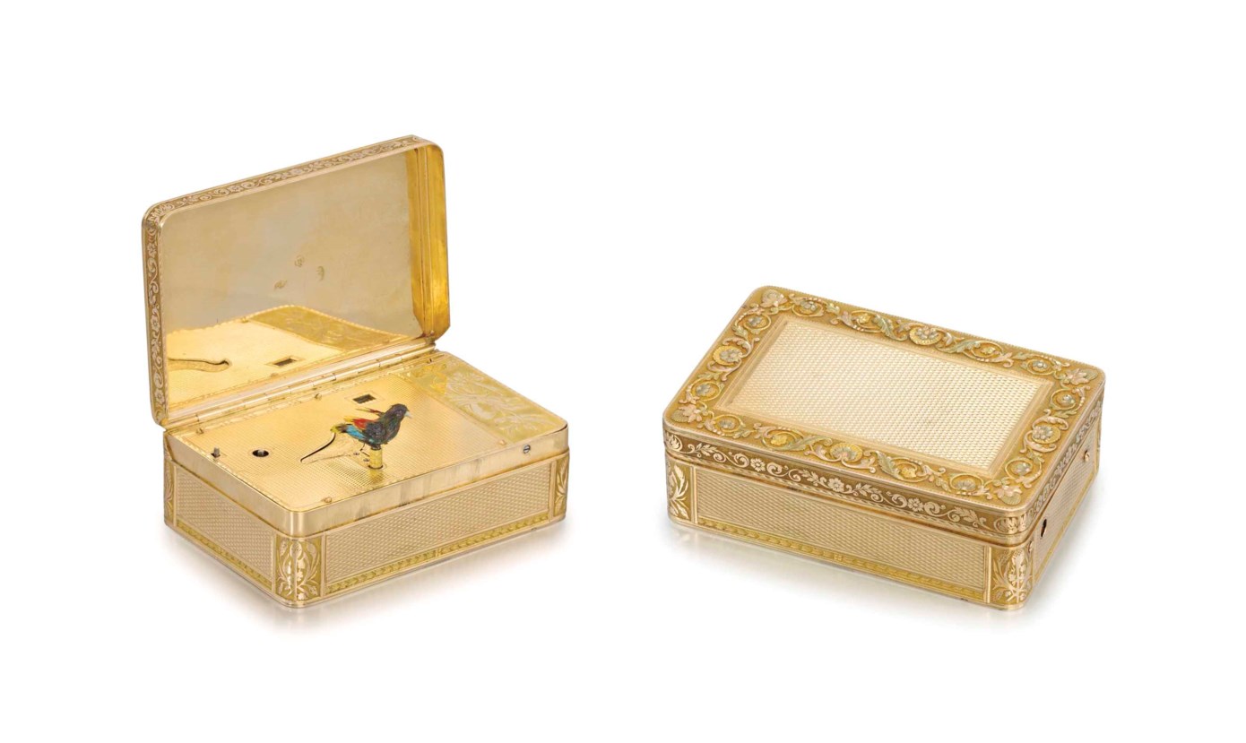 Frères Rochat and Jean-Georges Rémond. A very fine, rare and unusual ...