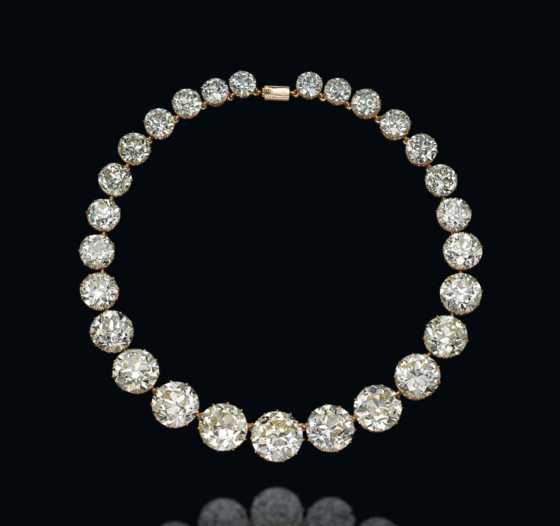 A DIAMOND RIVIÈRE NECKLACE | Christie's
