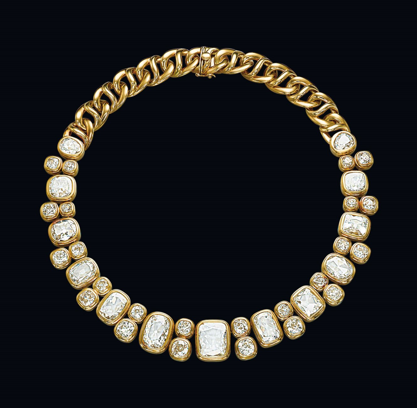 A DIAMOND NECKLACE, BY BULGARI | Christie's