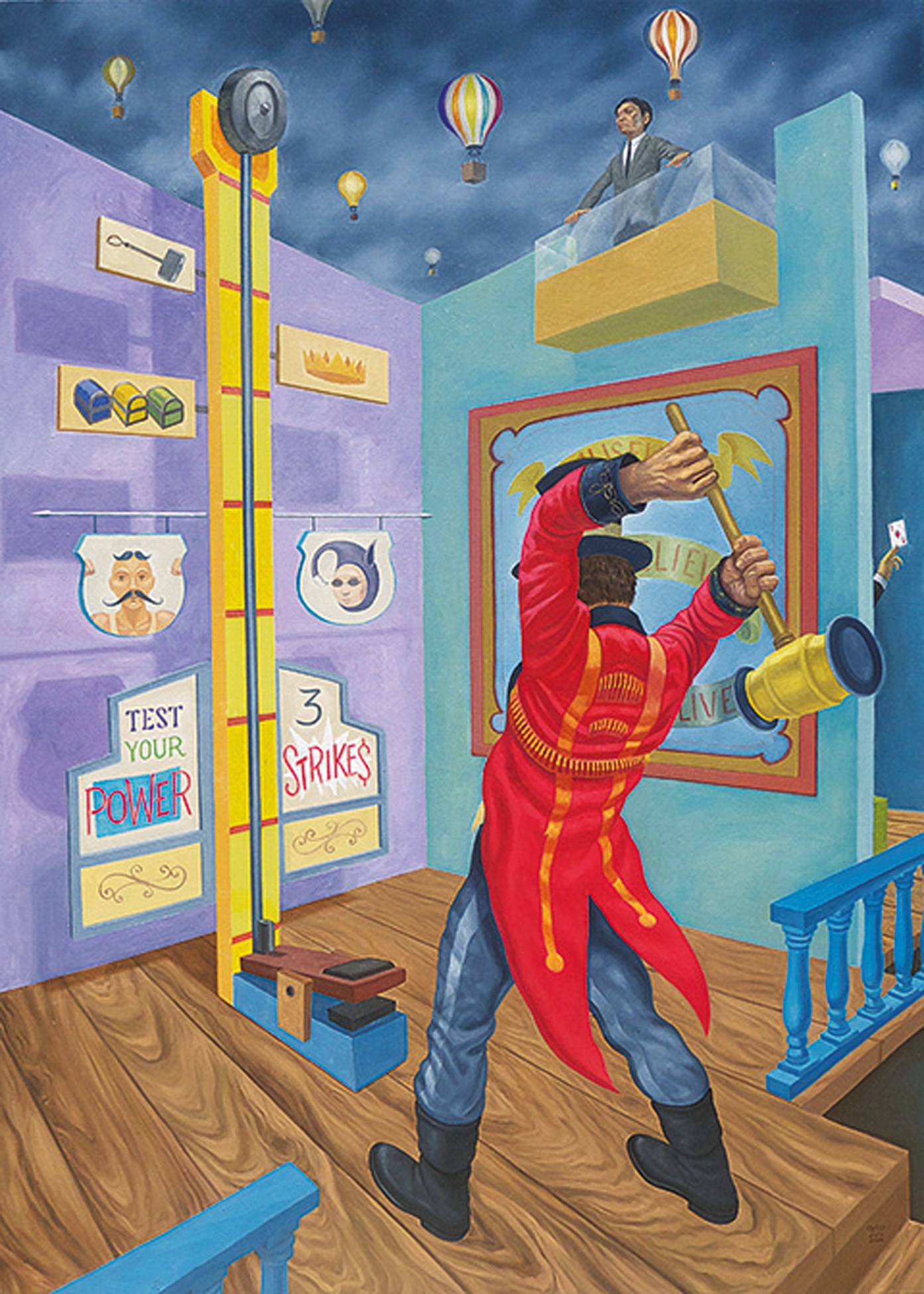 MARK JUSTINIANI (Filipino, B. 1966) , Strongman | Christie's