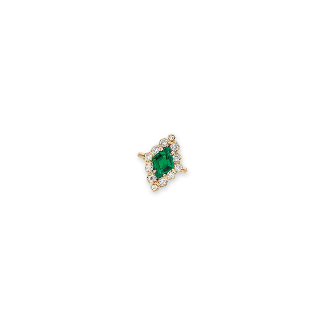 AN EMERALD AND DIAMOND RING, BY VAN CLEEF & ARPELS | Christie's